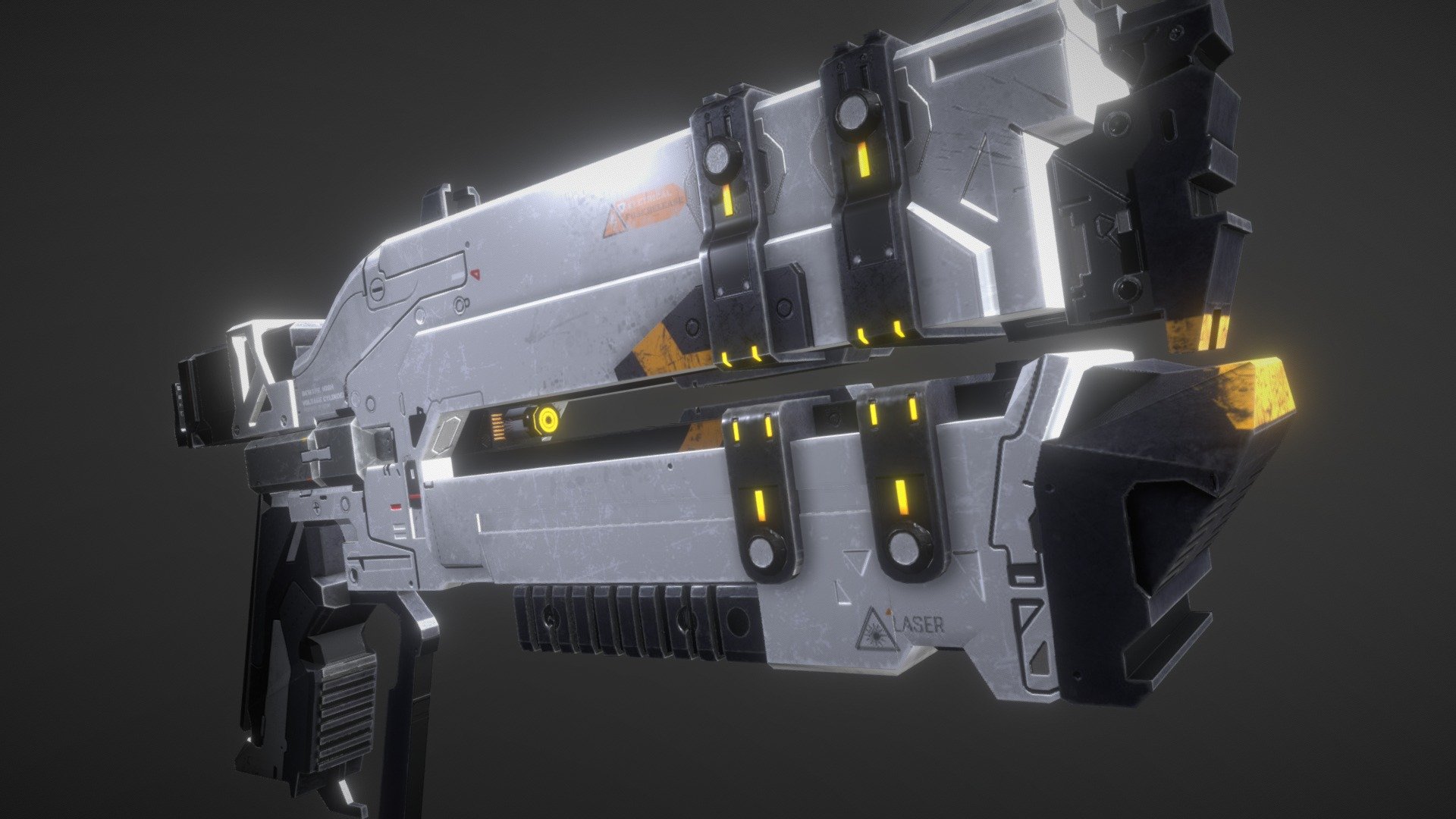 Ghost Revolver - Weapon Model - Download Free 3D model by RainOnTheMoon ...