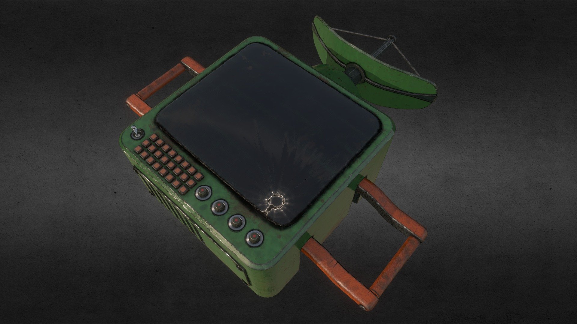 Radar Scanner - 3D model by SpaceGolby [a07152b] - Sketchfab