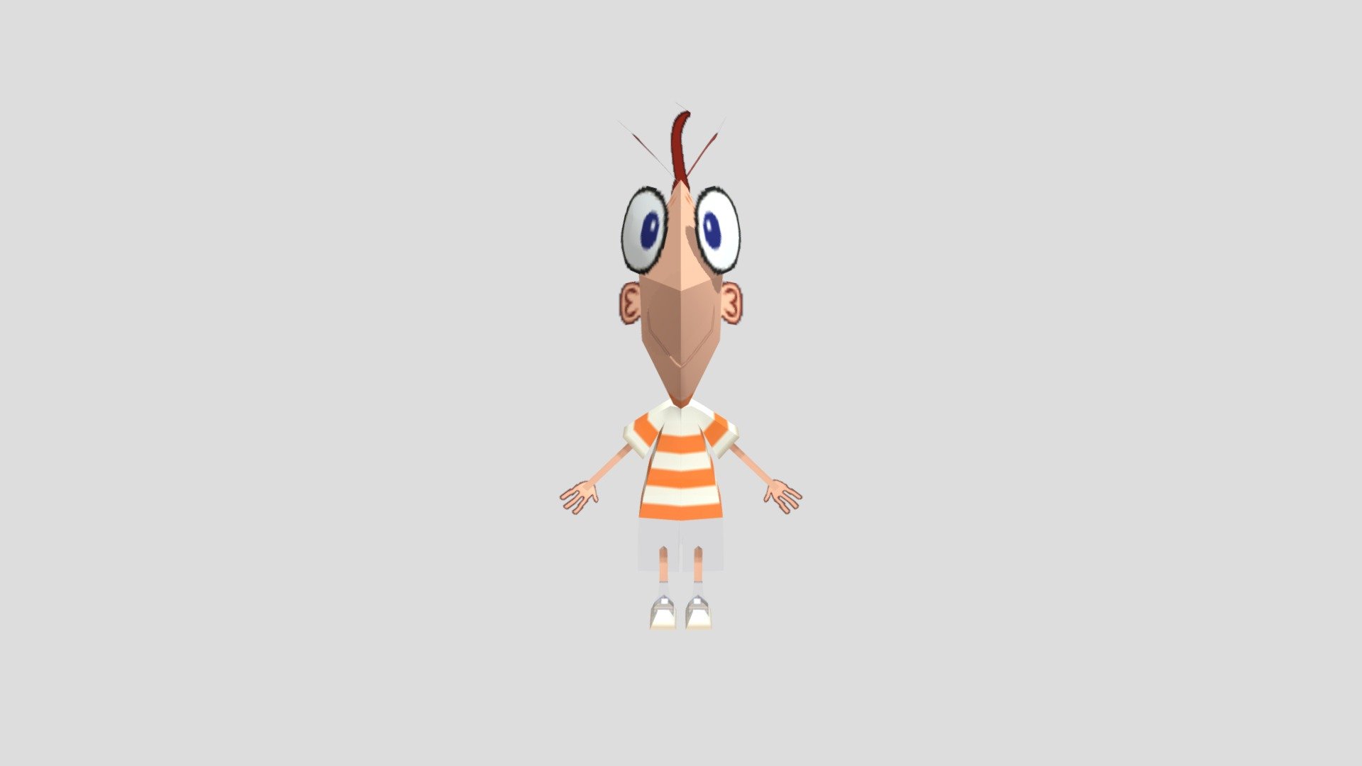 Phineas (Across The 2nd Dimension) - 3D model by PaRappaRappa [a0730b1 ...