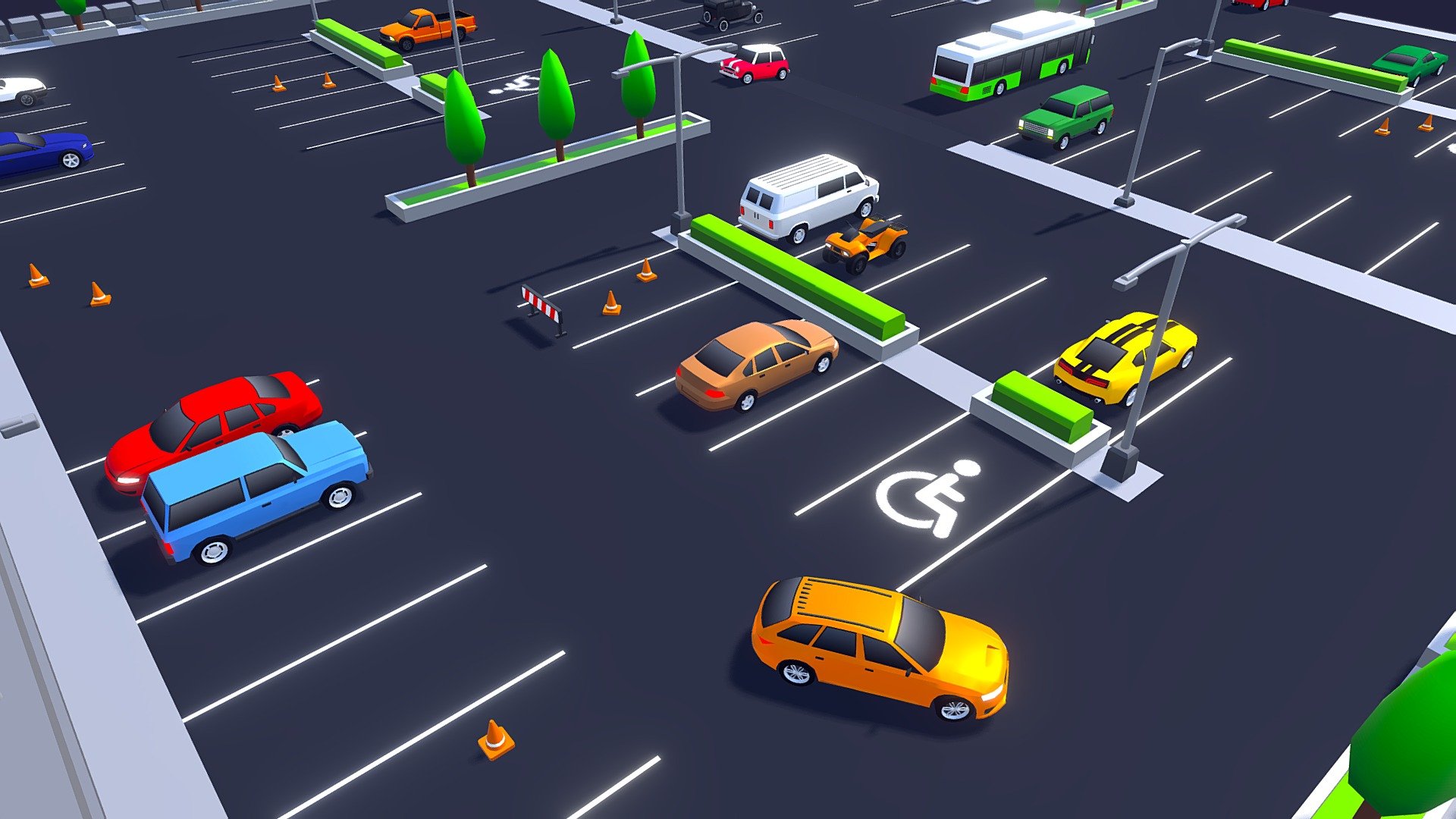 ARCADE: Parking Zone - 3D model by Mena (@MenaStudios) [a0759bf ...