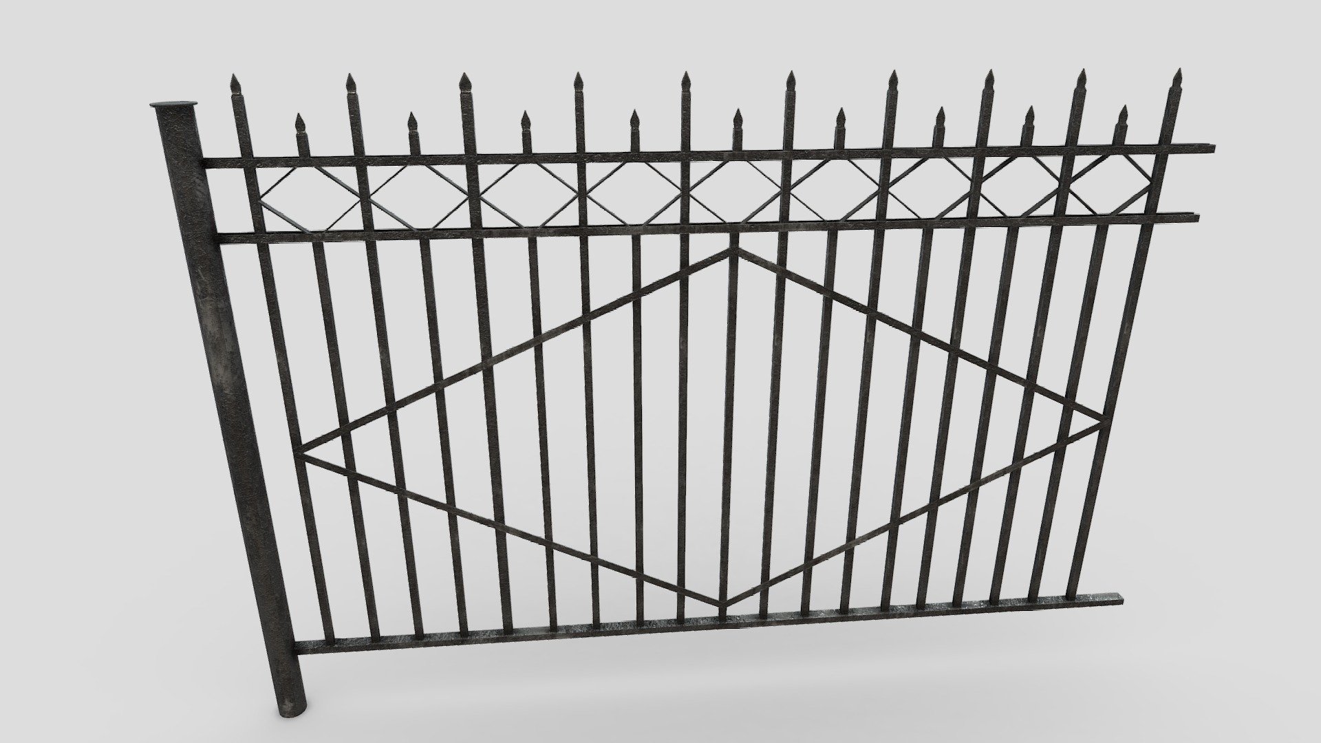 Moscow Fence 01 - 3D model by Euphoria Collective (@EmpityG) [a077437 ...