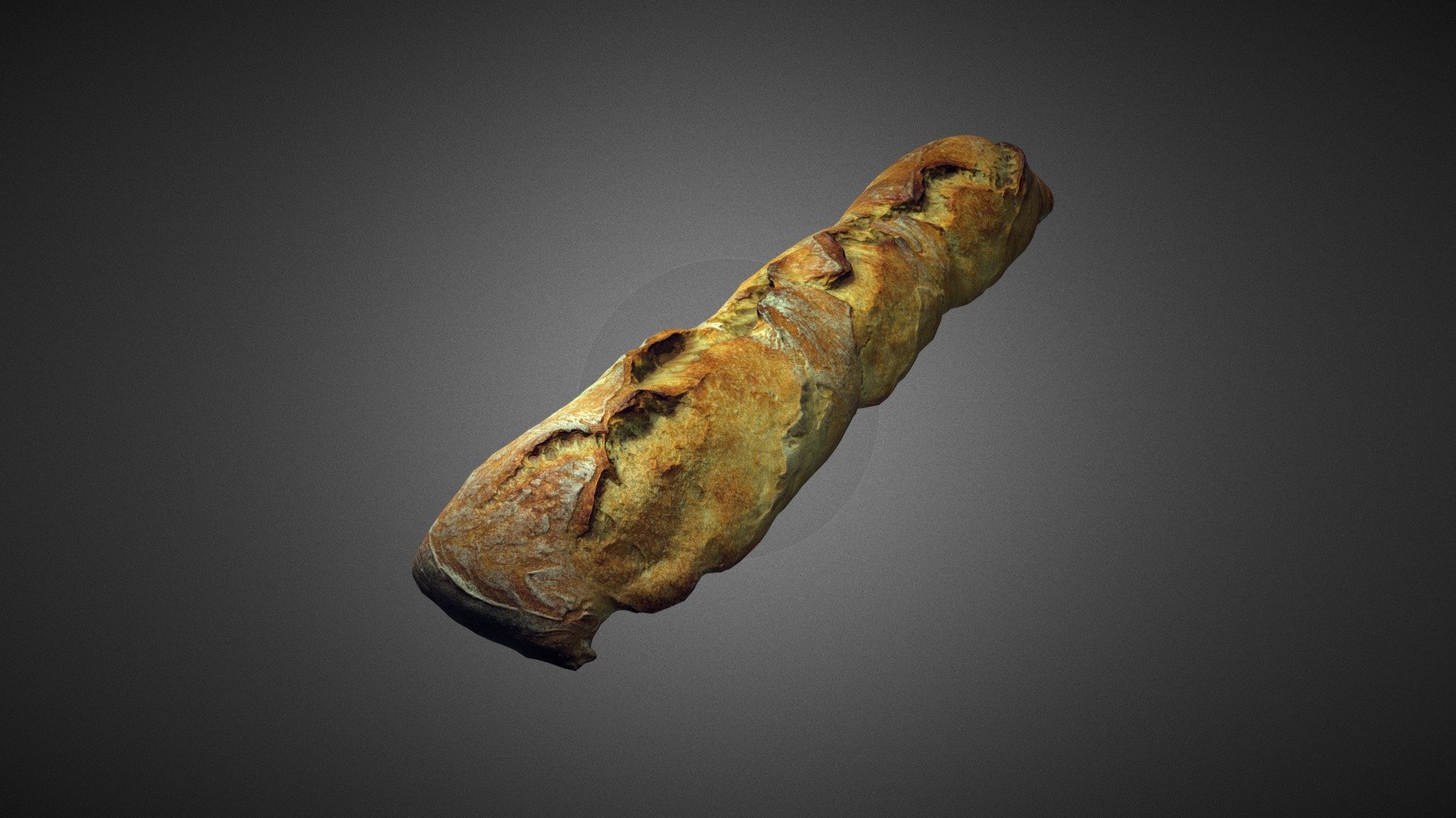 French Bread - Buy Royalty Free 3D model by CG Duck (@cg_duck) [a077cec ...