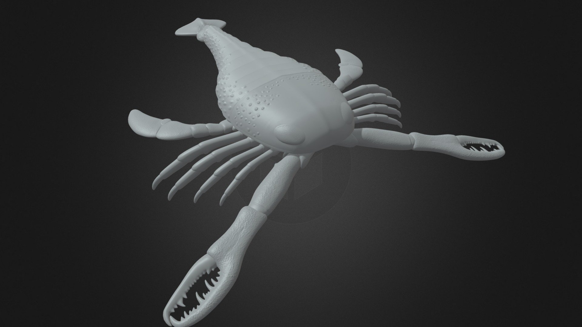 Sea Scorpion - 3D model by LibraHades [a079004] - Sketchfab