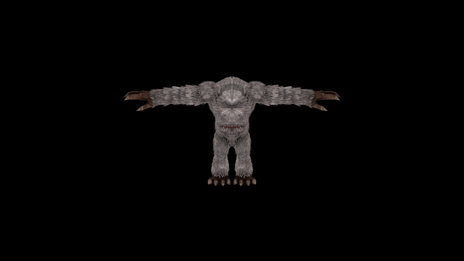 Yeti Monster/yeti mapinguari - Download Free 3D model by toro ardido ...