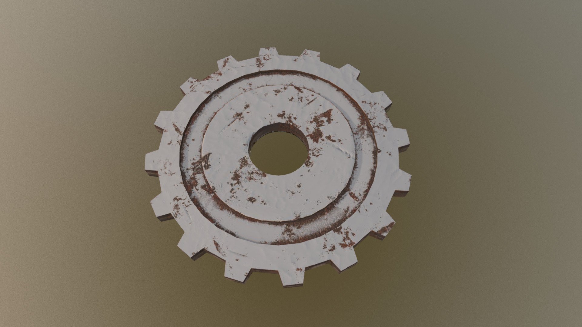 Rusty Gear - 3D model by Tony C (@thanatos3) [a07b7b4] - Sketchfab