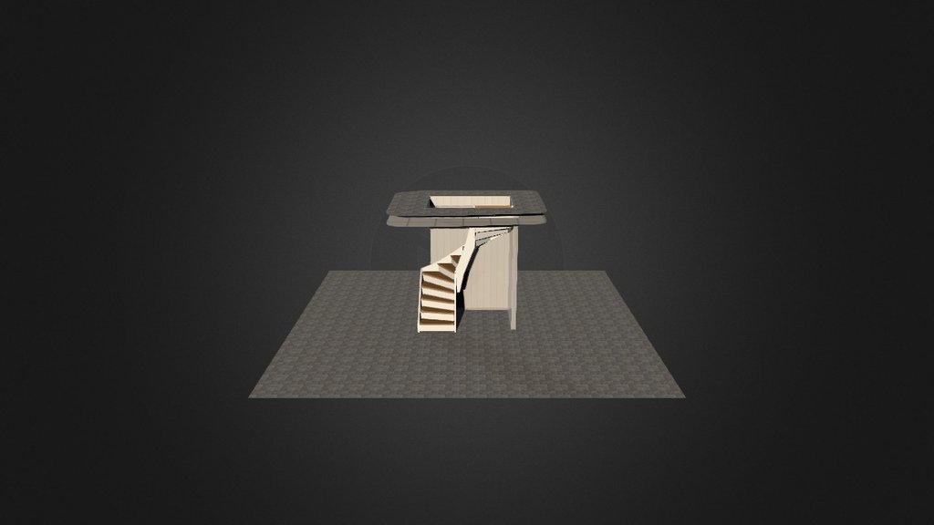 U-trappa - 3D model by Snickeri Stark (@MartinStark) [a07bb89] - Sketchfab