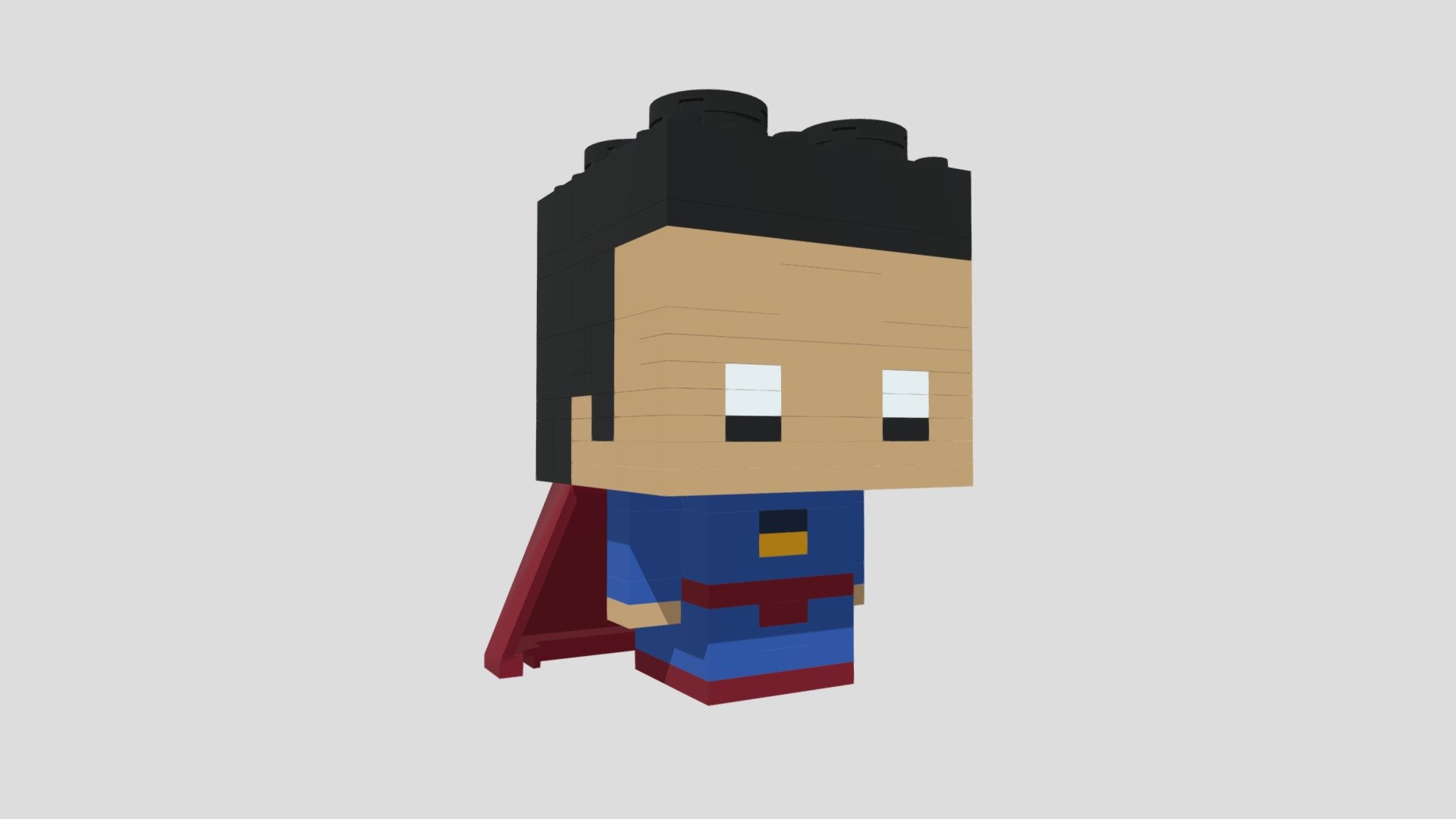 SuperMan LEGO - 3D model by kigeorgich (@invandergeo) [a07c701] - Sketchfab