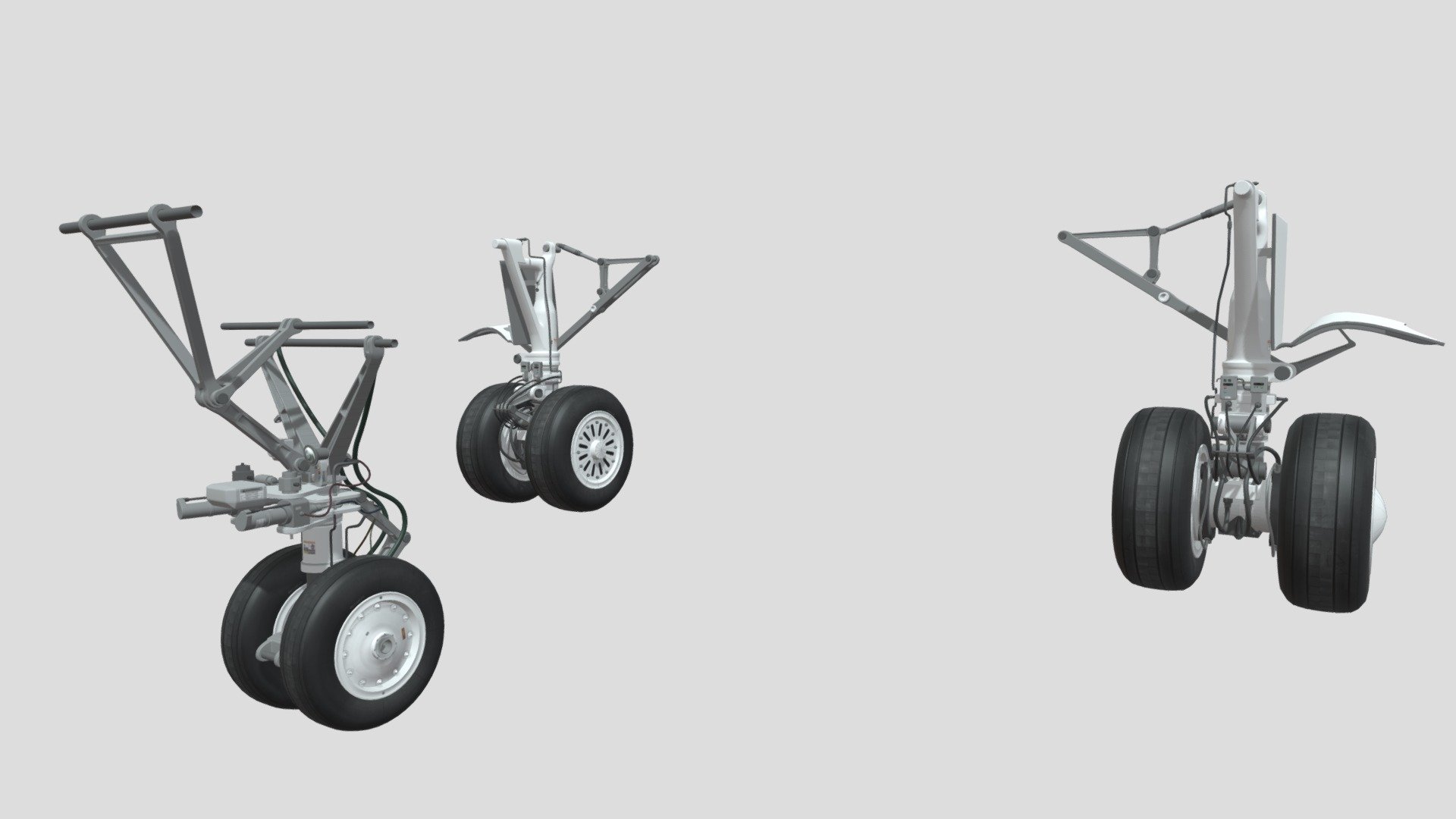 Boeing 737 Max Landing Gears - 3D model by CCAAGURU [a07e6da] - Sketchfab