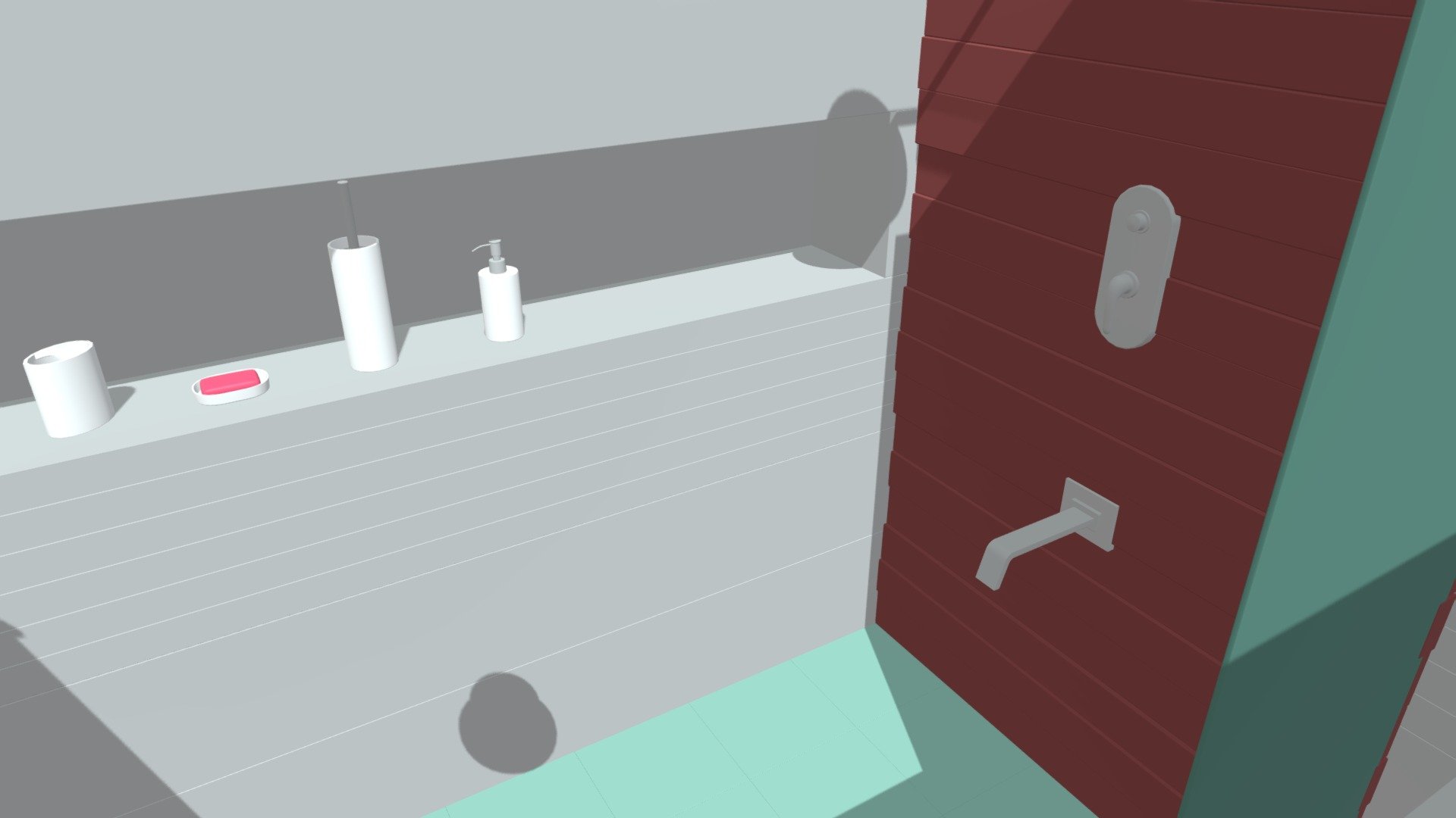 Bathroom VR Ready Model - 3D model by VRxAcademy [a082913] - Sketchfab