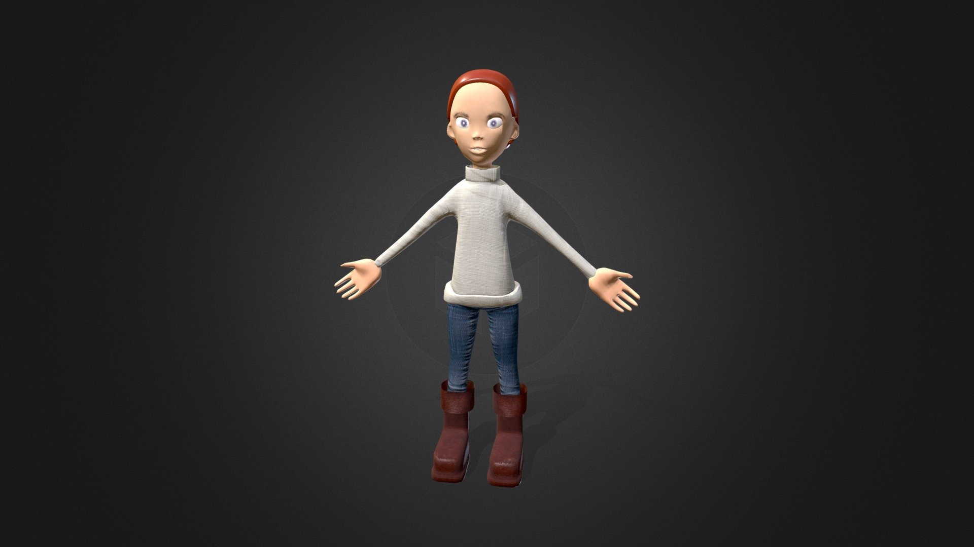 character low poly (stylized) - 3D model by e.k12 [a083586] - Sketchfab