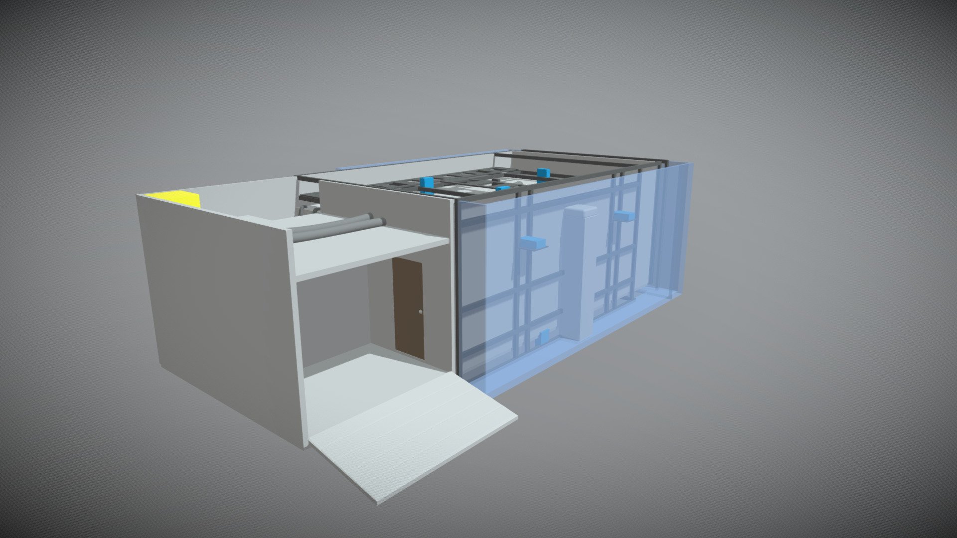 Projection room NEW - 3D model by Artist profile (@rajvi1) [a088acc ...