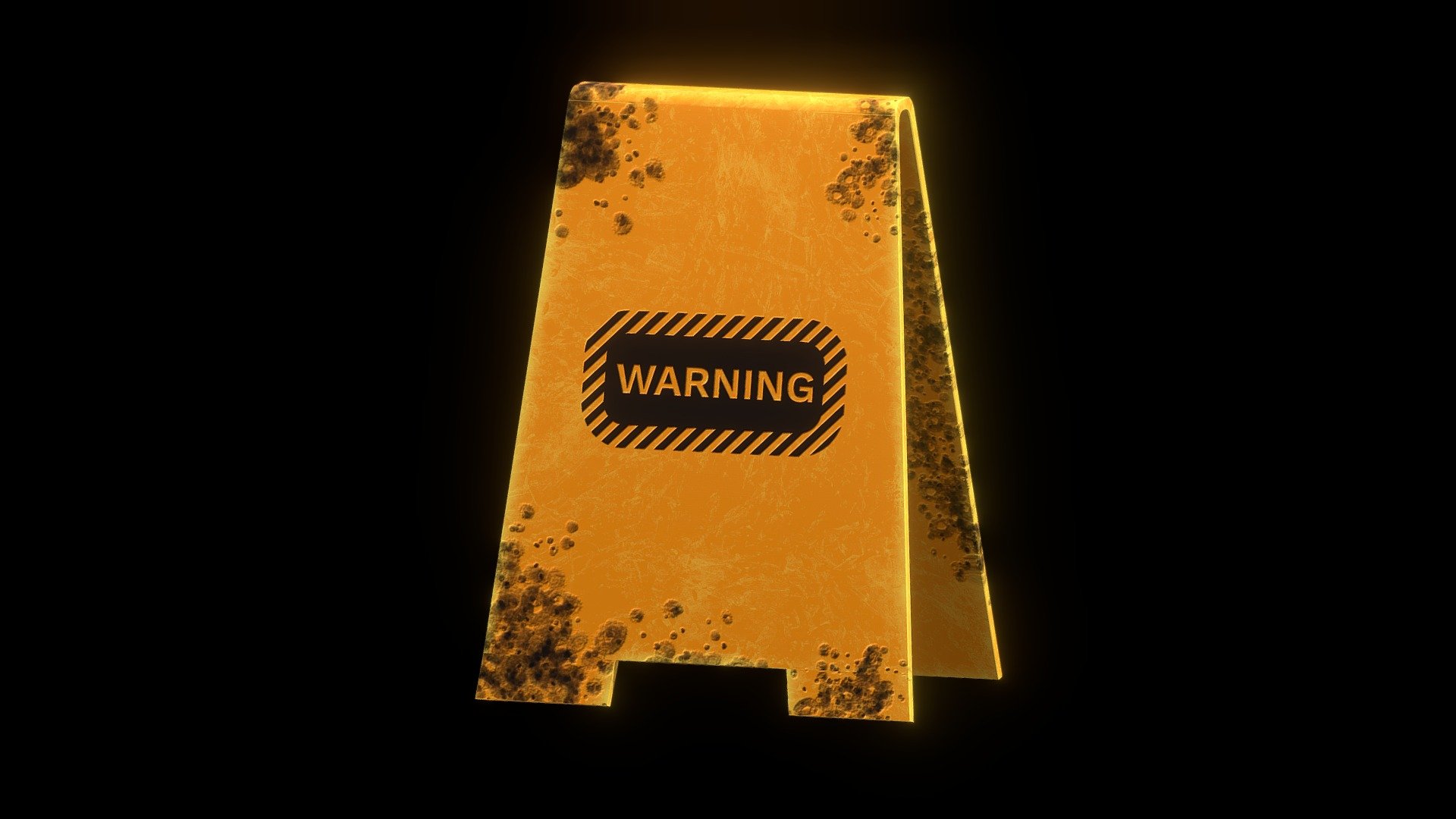 warning - 3D model by Businessuse [a08911c] - Sketchfab