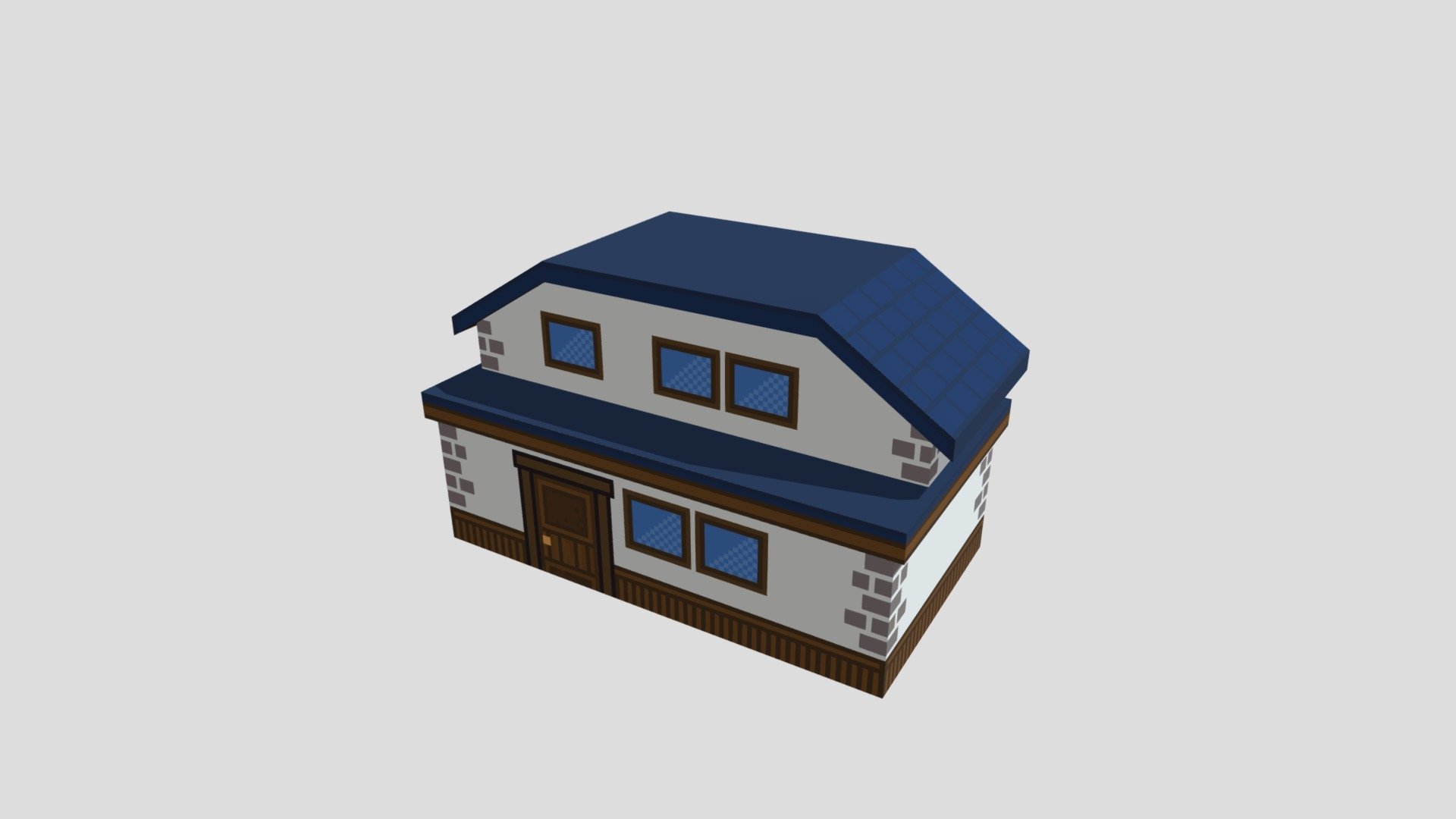 Pokemon house (alt colour) - Download Free 3D model by Mikito11 ...
