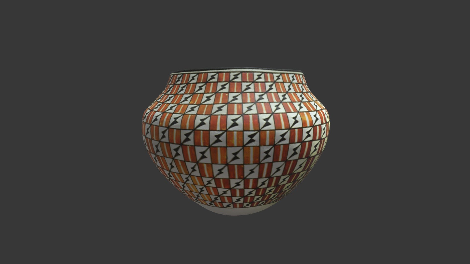 Painted Pot - 3D model by Laura Harrison (@lauraharrison) [a089bc1 ...