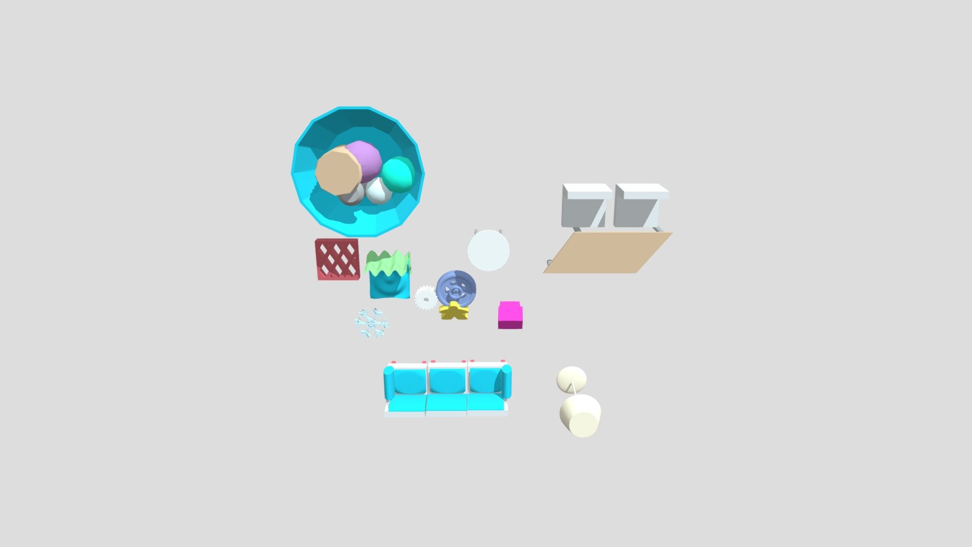 Epic Hangout Room - Download Free 3D model by ...