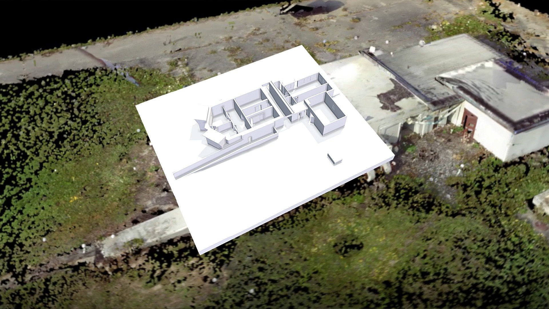 Interior of Blockhouse at Launch Complex 3 & 4 - 3D model by Center for ...