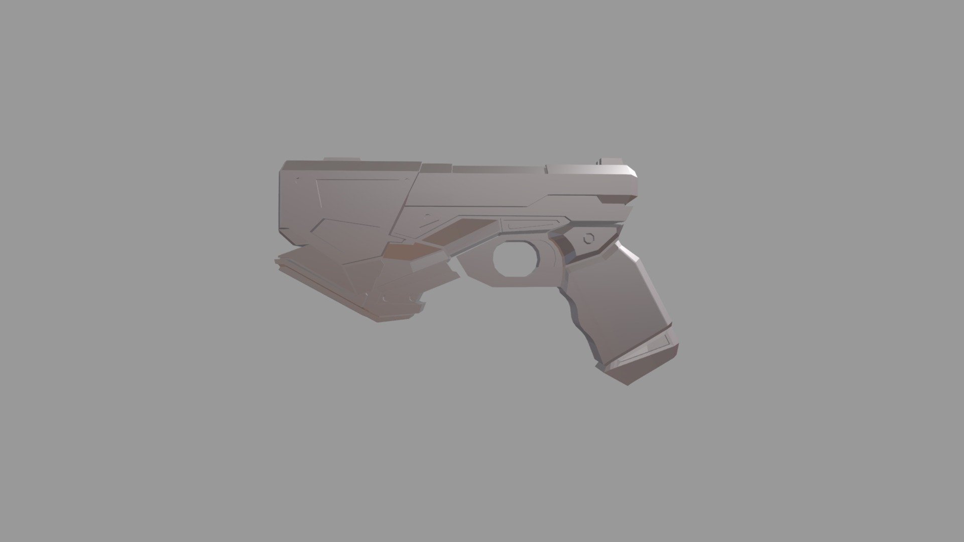 Low Poly SiFi Gun Model - 3D model by MastMazdoor [a08bf42] - Sketchfab