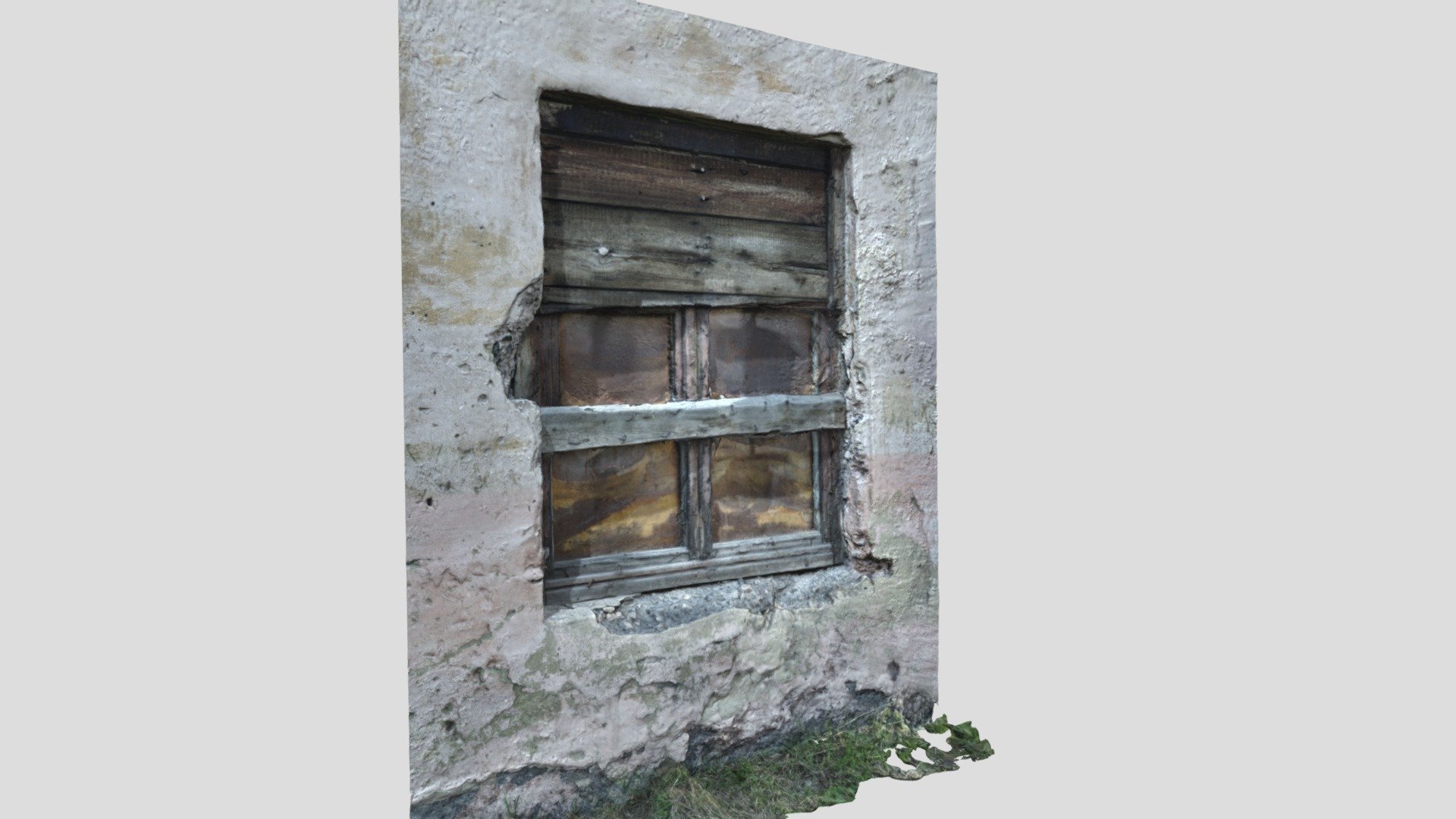 Boarded up window - 3D model by Vyacheslav (@slvsv) [a08dac5] - Sketchfab