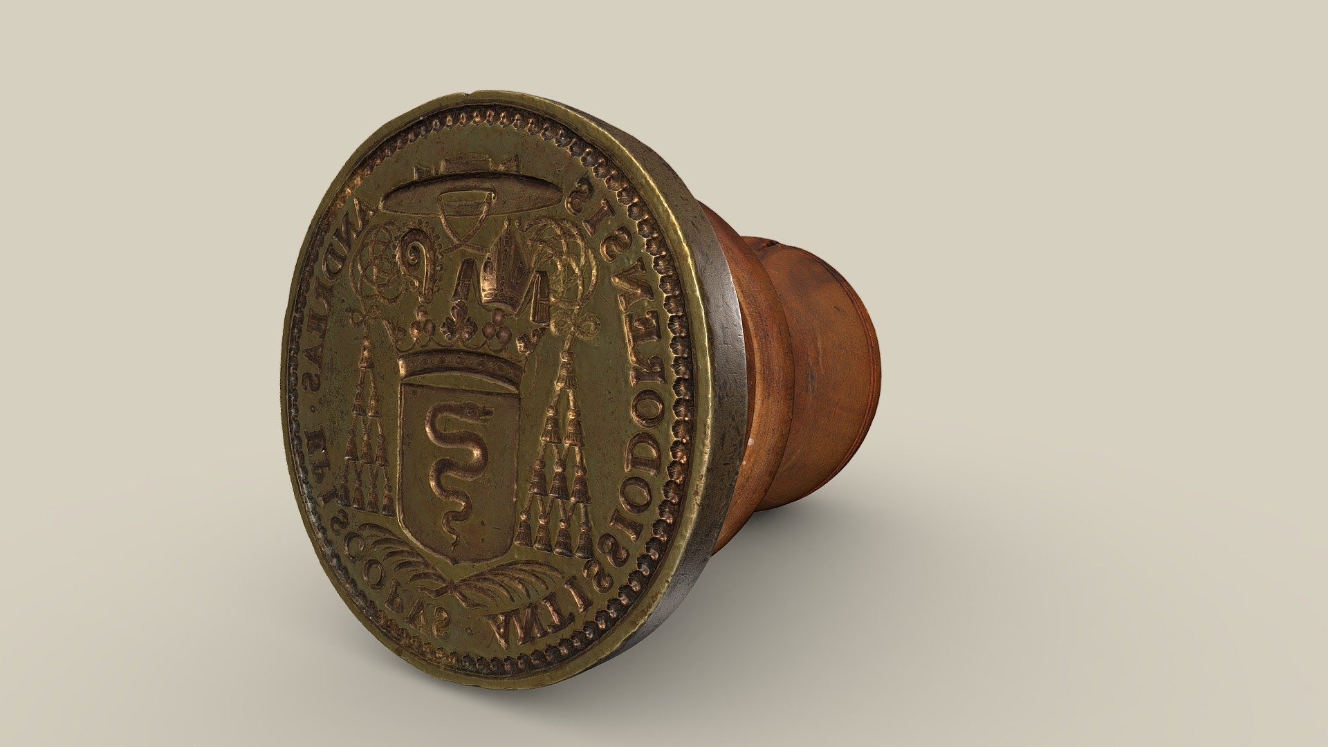 Stamp Seal - Buy Royalty Free 3D model by noe-3d.at (@www.noe-3d.at ...