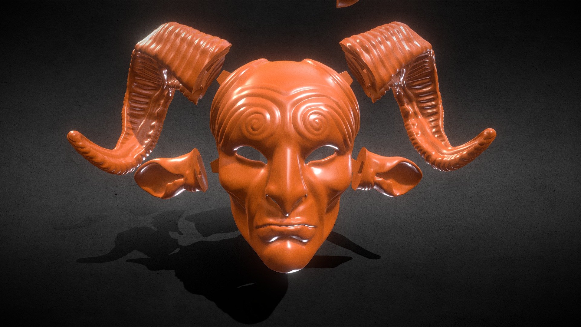 Pans Labyrinth Mask - Buy Royalty Free 3D model by paburoviii [a08df50 ...