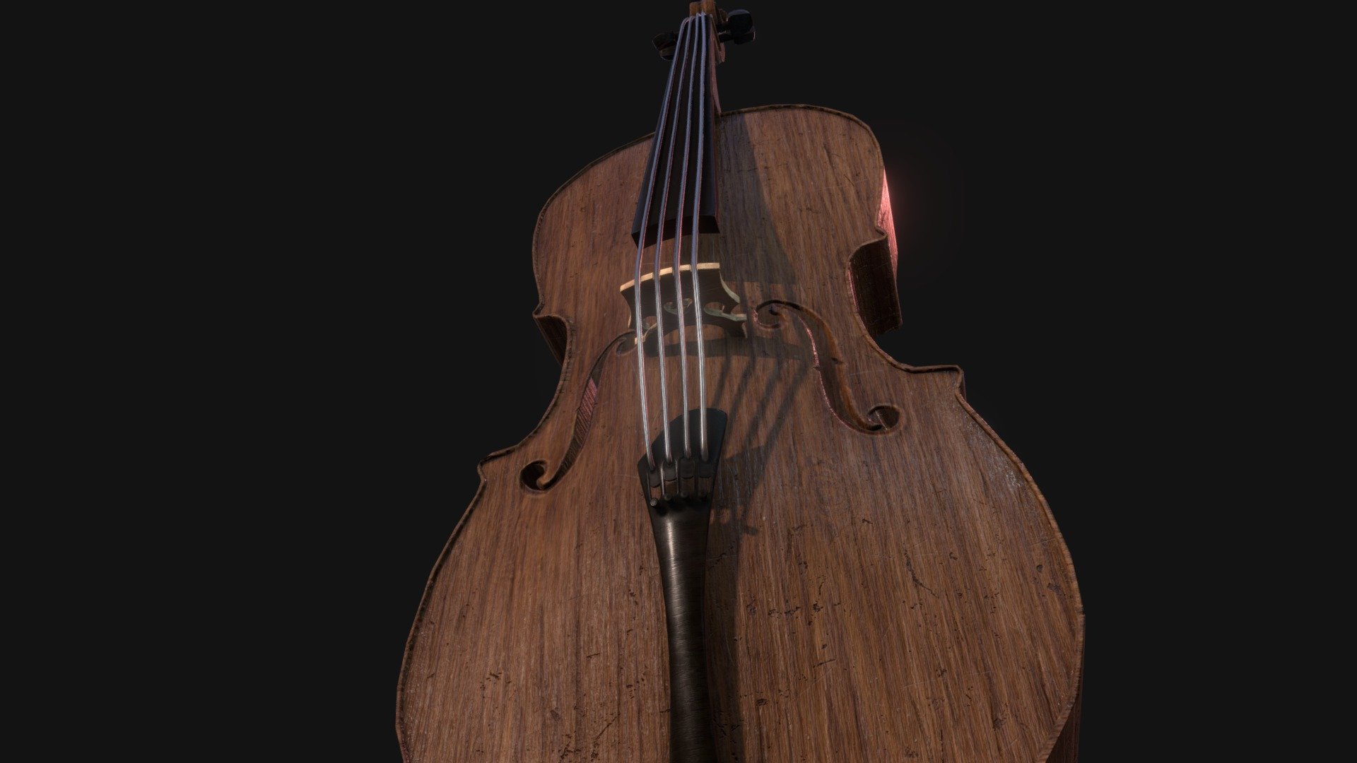 Majestic Strings: Realistic Cello - 3D model by Hector.Valadez [a08f626 ...