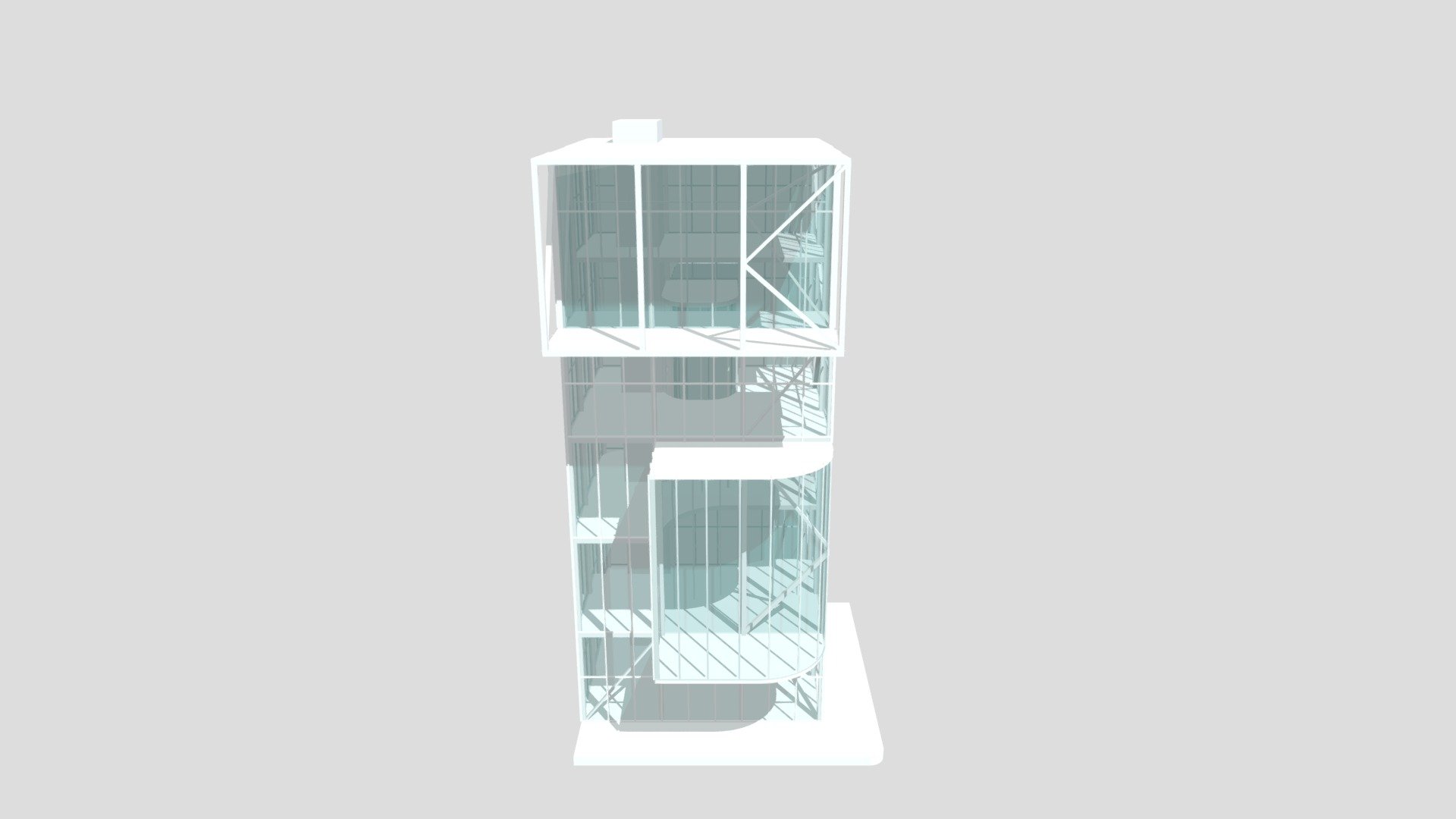 Variation 6 (Additions):Shibaura House - Download Free 3D model by ...