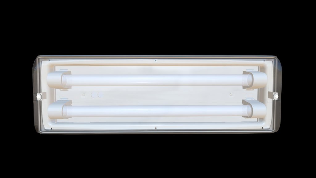 SANSHIN FLC-2252 DRIP PROOF FL LIGHT 2X20W IP44 - 3D model by BH-eStore ...