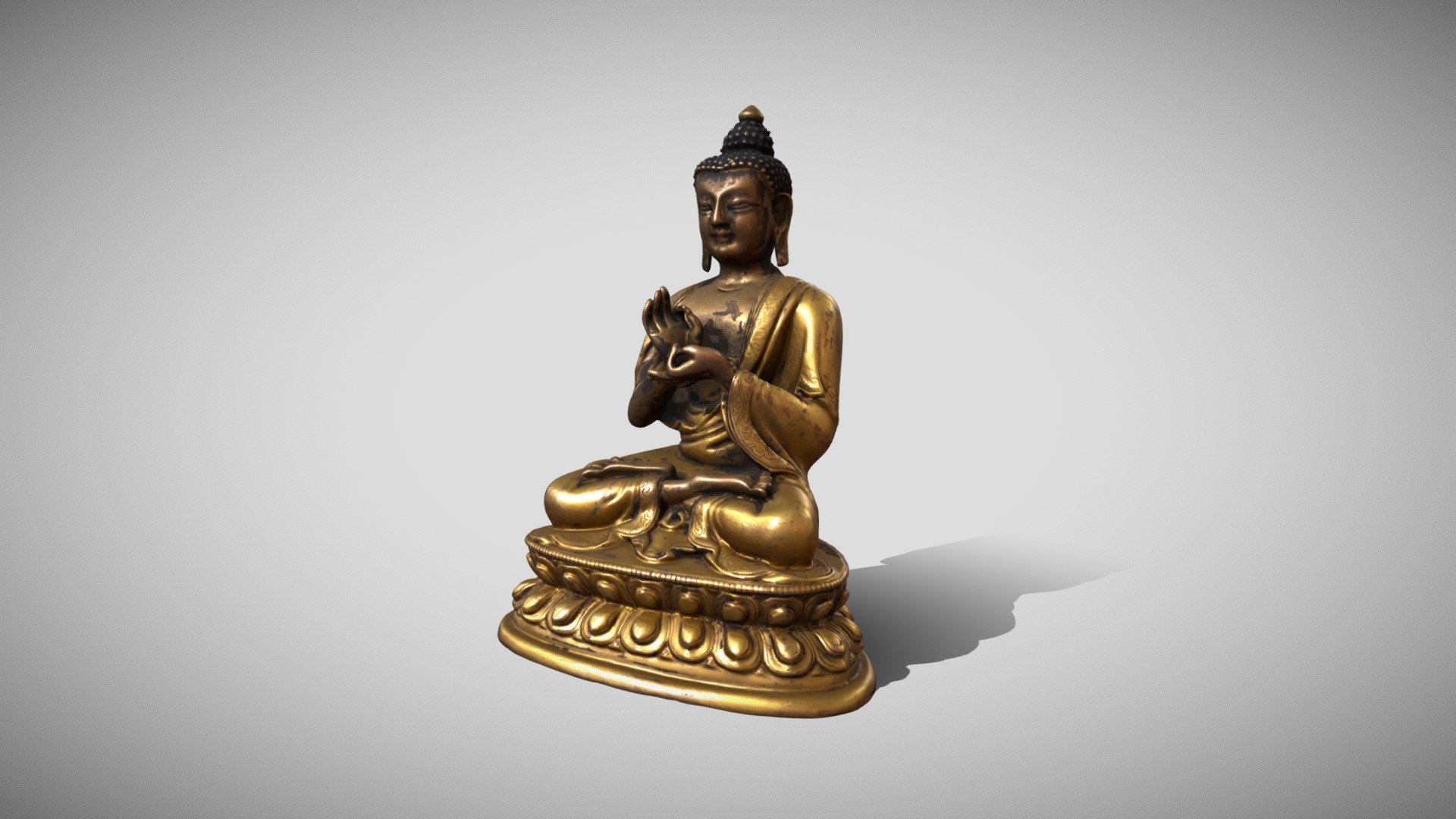 buddha - 3D model by supp1k [a0909b1] - Sketchfab