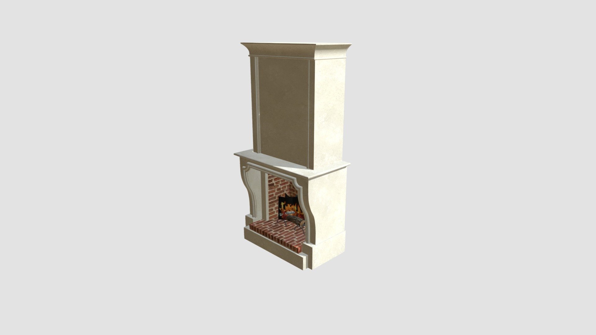 fireplace - Buy Royalty Free 3D model by Evermotion [a092910 ...