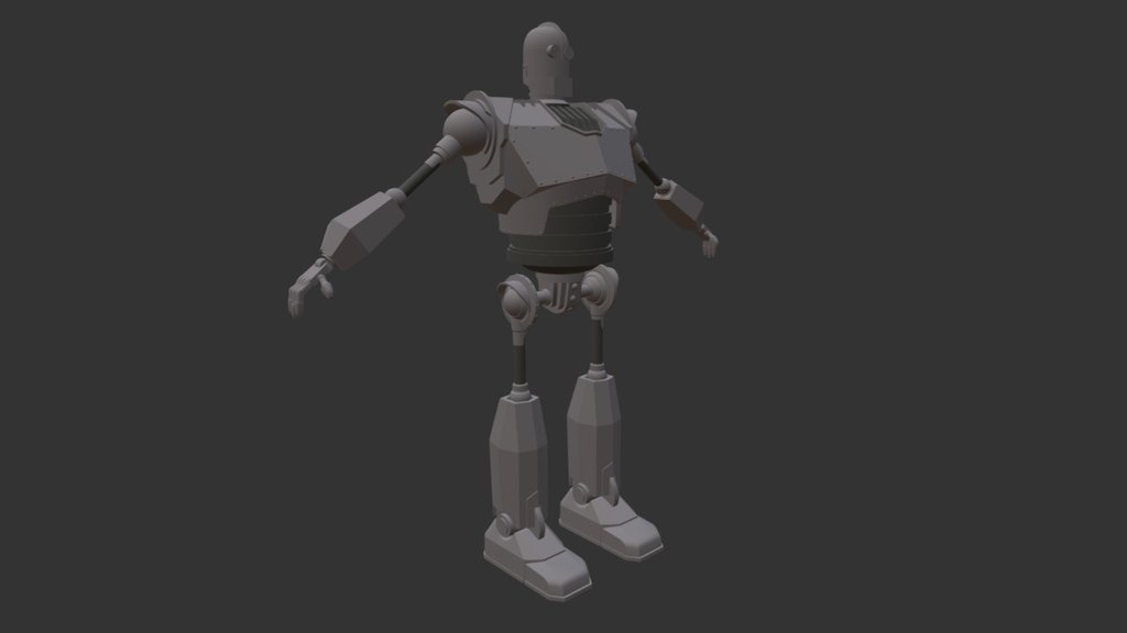 Iron Giant - 3D model by Spencer Shanshala (@ADopedUpWalris) [a092e2a ...