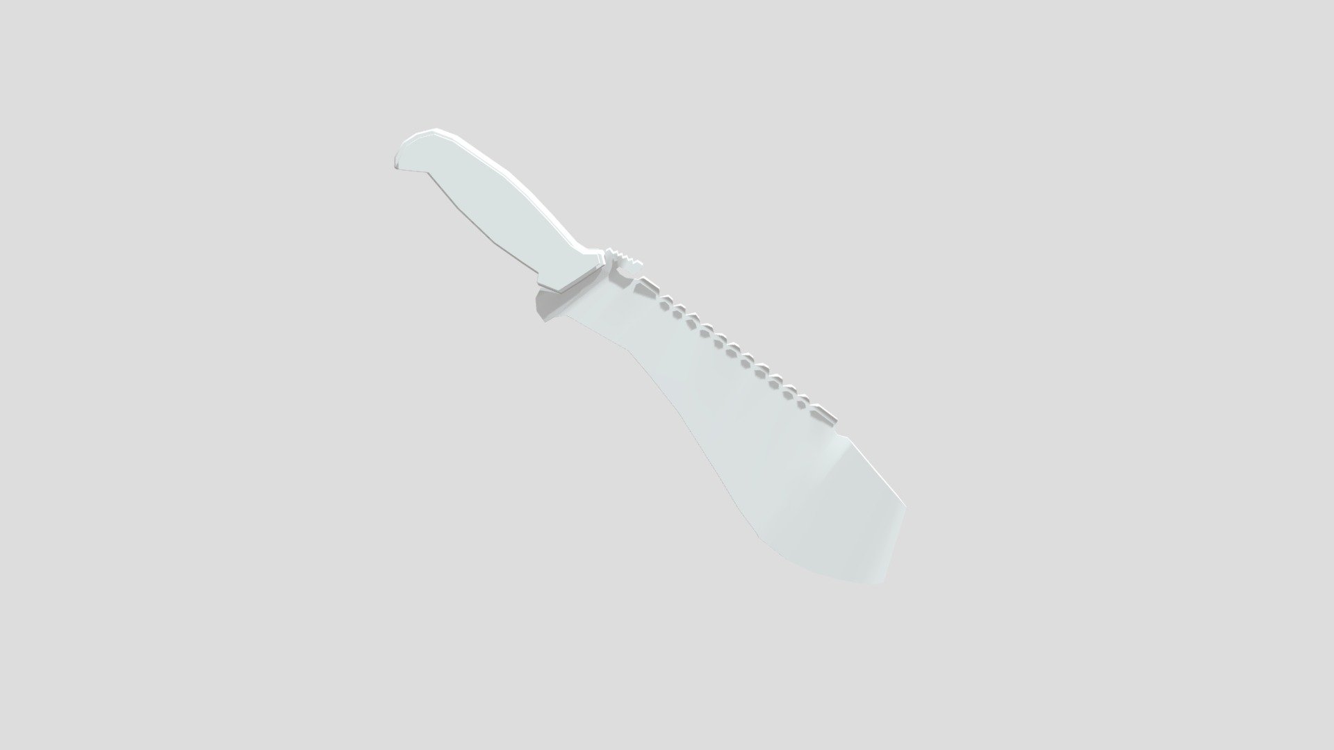 Machete - 3D model by HollowArtist [a092e44] - Sketchfab