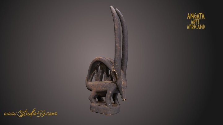 Chiwara 3D models - Sketchfab