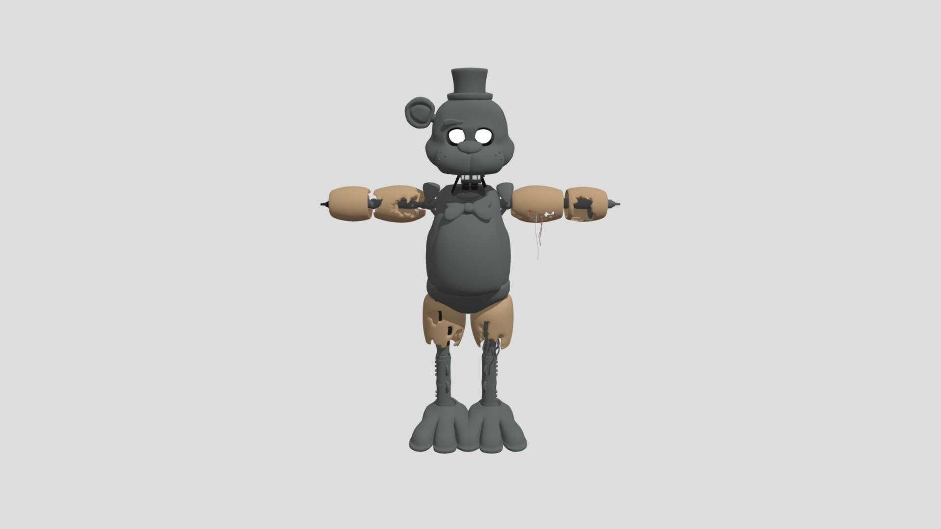 Fredd 1 - 3D model by IlostItAll [a09367c] - Sketchfab