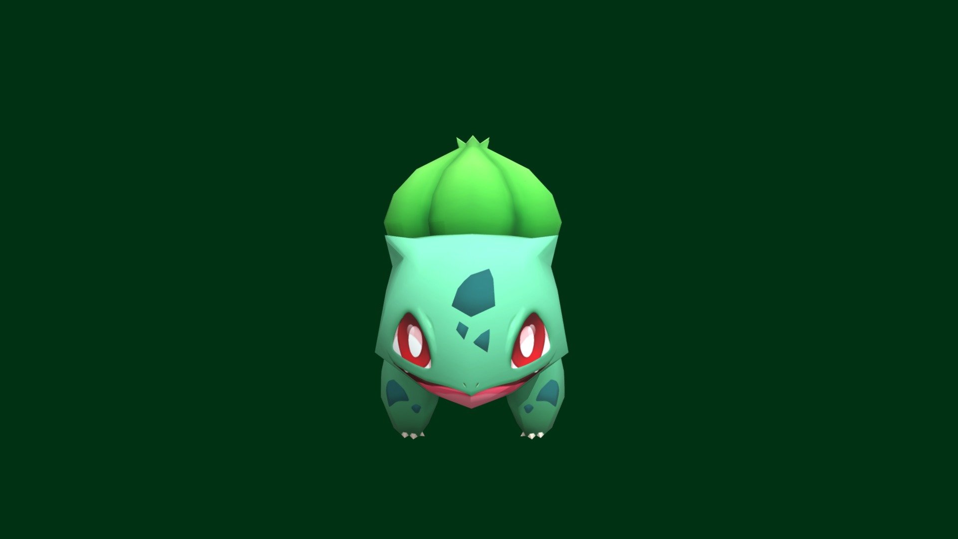 AI - Bulbasaur - 3D model by hello.iambit [a0937d2] - Sketchfab