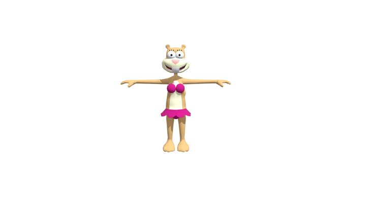 Sandycheeks 3D models - Sketchfab