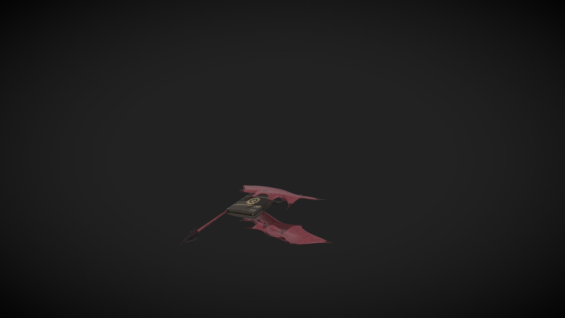 Game Asset : Devil book - 3D model by Tinytaurenn (@dumortier.matthieu ...