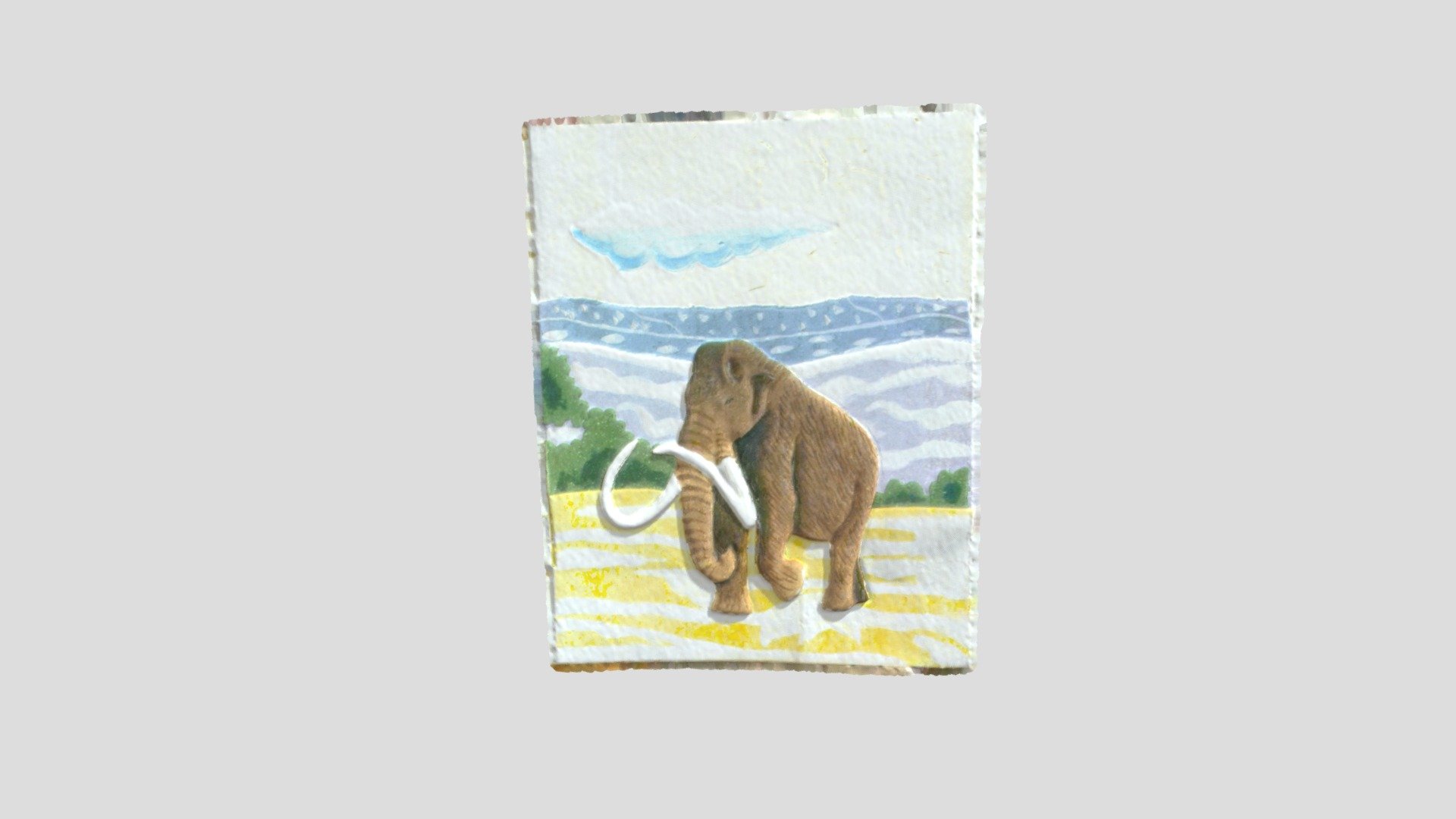 Mammoth Card (VCU_3D_6637) - 3D model by Virtual Curation Lab ...