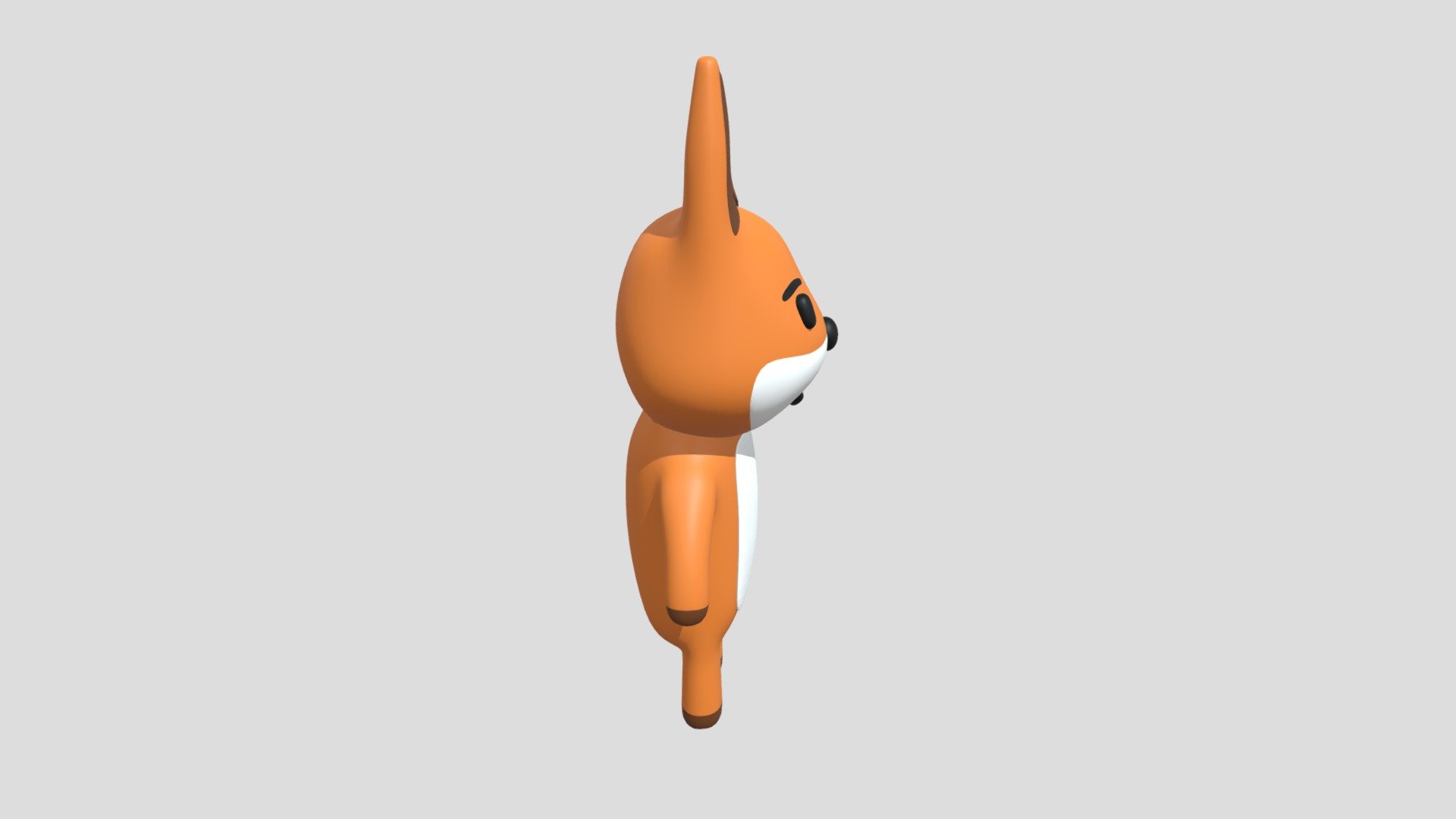 Simple Character Fox - Download Free 3D model by Djeyz [a097993 ...
