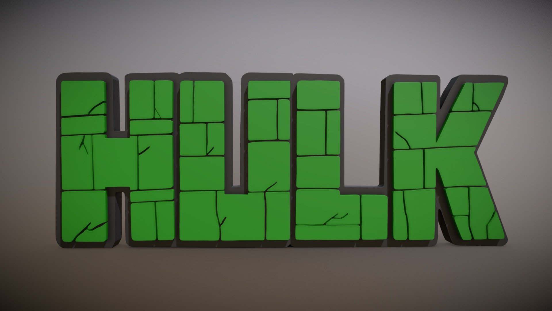 Hulk Name Logo