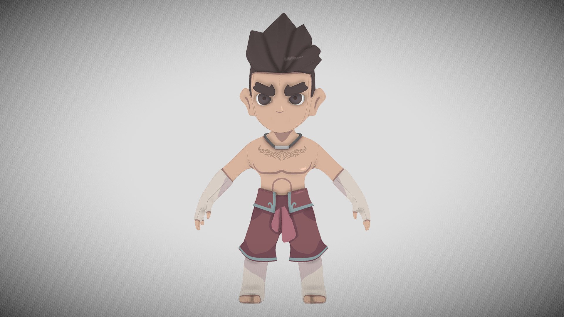 Second Anime Style Try on Blender - Download Free 3D model by ...