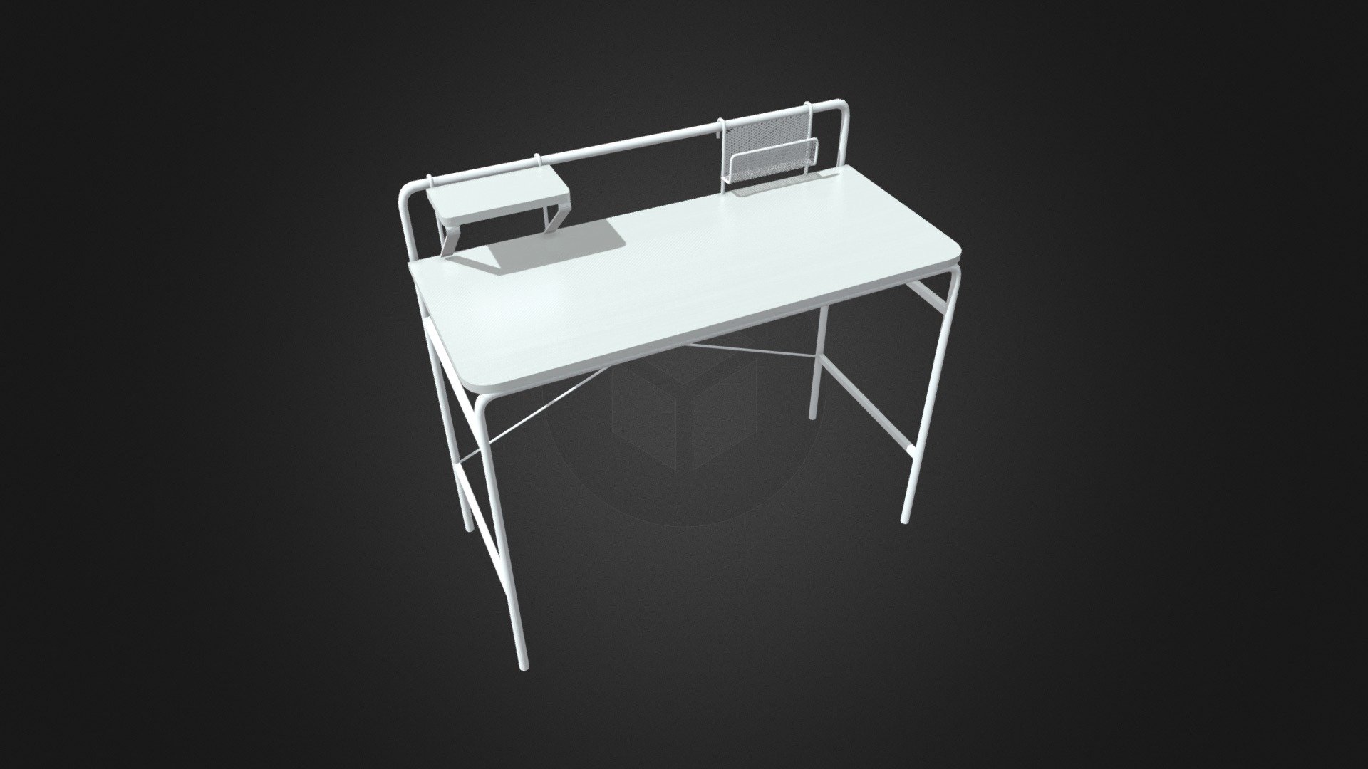 OLLSON 책상 올화이트 - 3D model by kovishop [a09981e] - Sketchfab