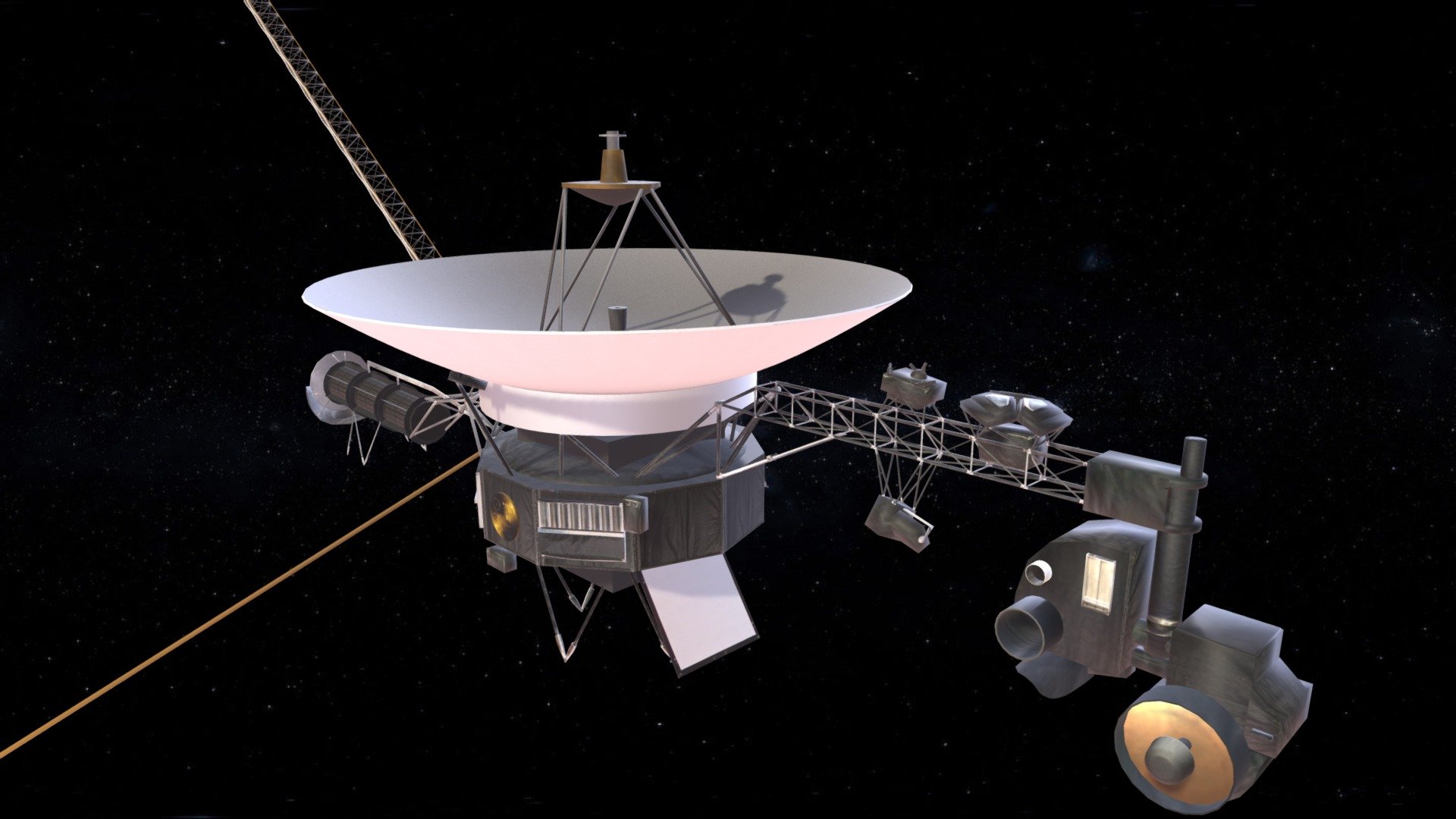 Voyager Spacecraft - 3D model by BIOZONE International [a09d92b ...