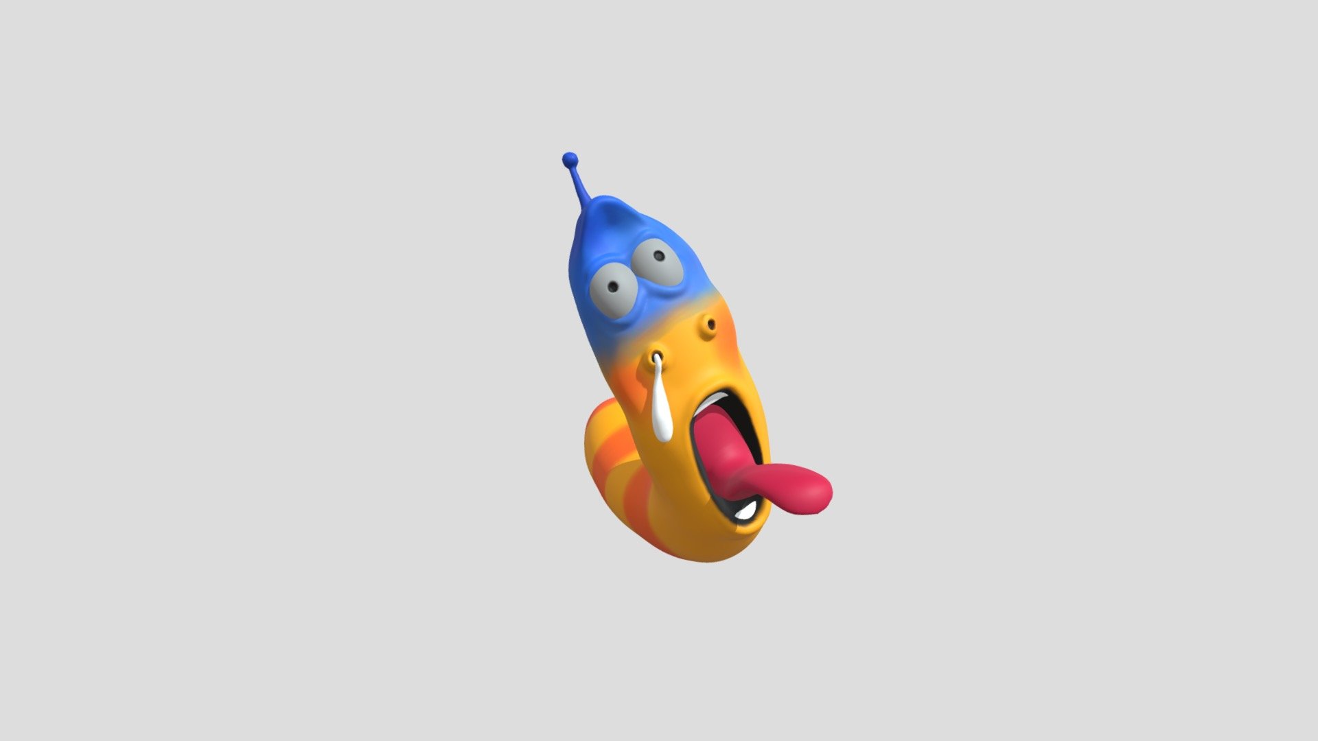 Larva Character - Download Free 3D model by hafizhshahab [a09f06c ...