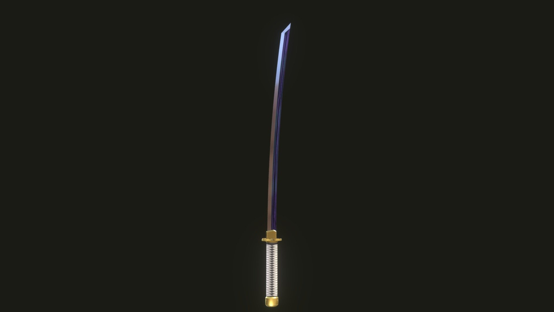 Stylized LowPoly Katana - 3D model by mojoGameDev [a09f371] - Sketchfab