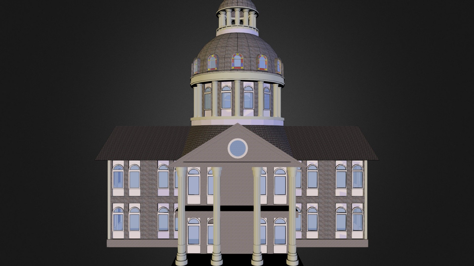 Classic Home design - 3D model by Don East (@DonaldYEast) [a0Kubn5 ...