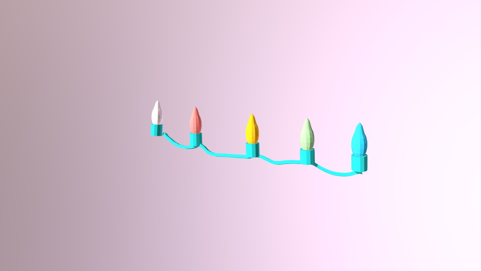 light string - 3D model by trueblack (@pizzabones) [a0a05d9] - Sketchfab