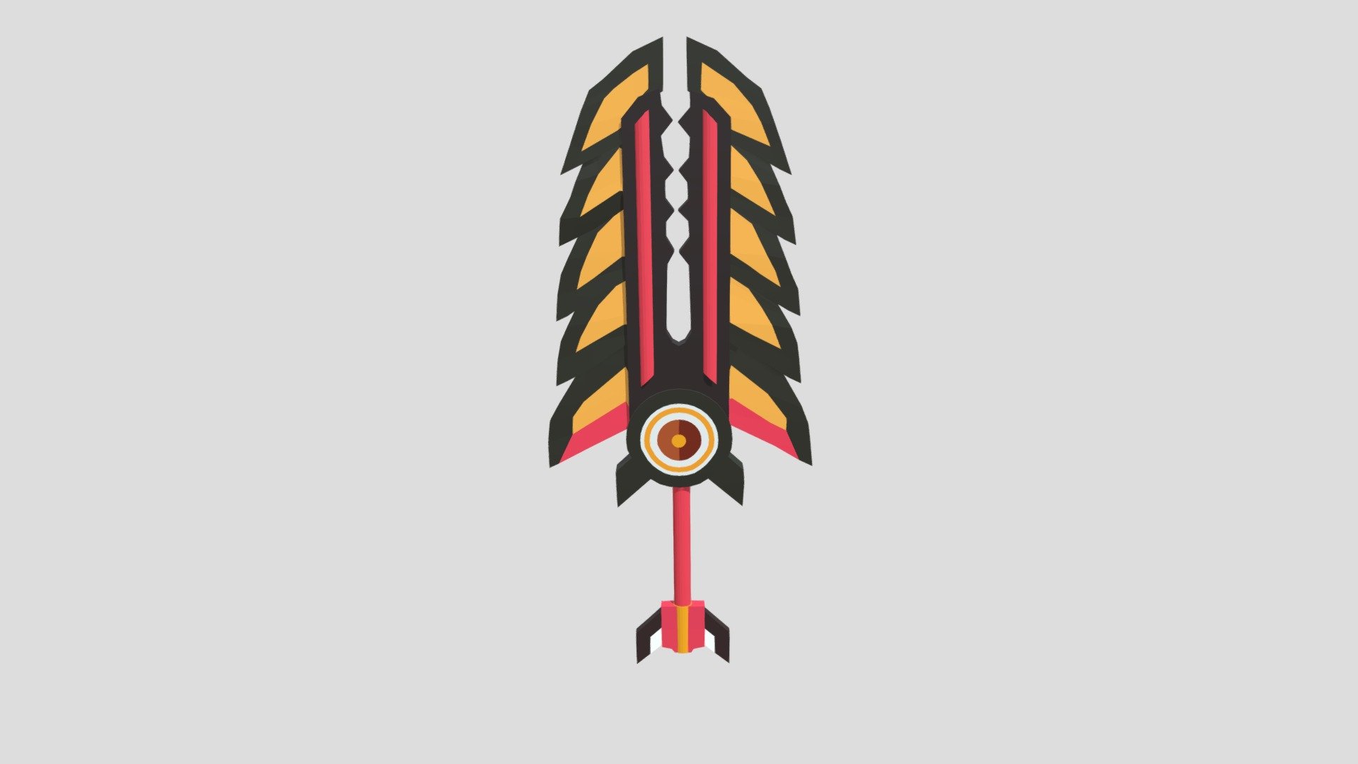 Grand Chase Weapon - 3D model by Rouen (@Rouenk) [a0a12c0] - Sketchfab