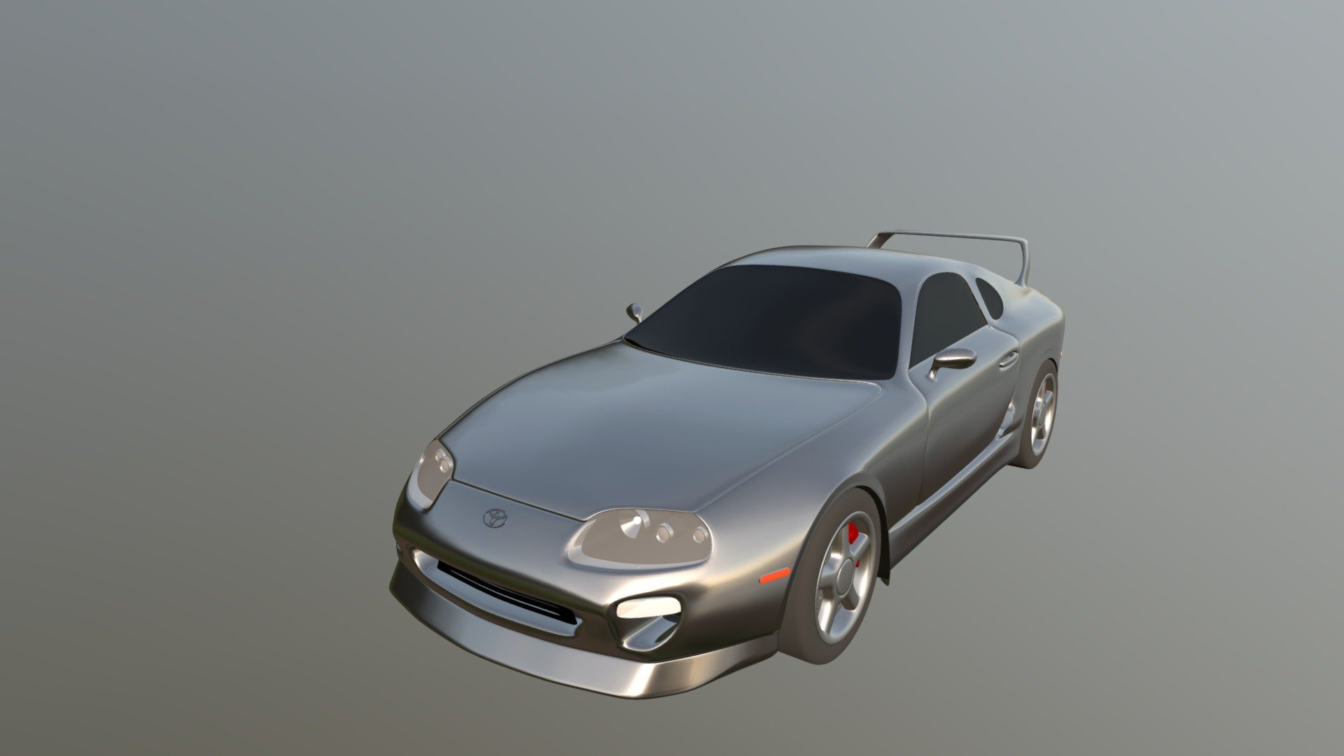 Toyota Supra - Download Free 3D model by AdamRichard [a0a1c59] - Sketchfab