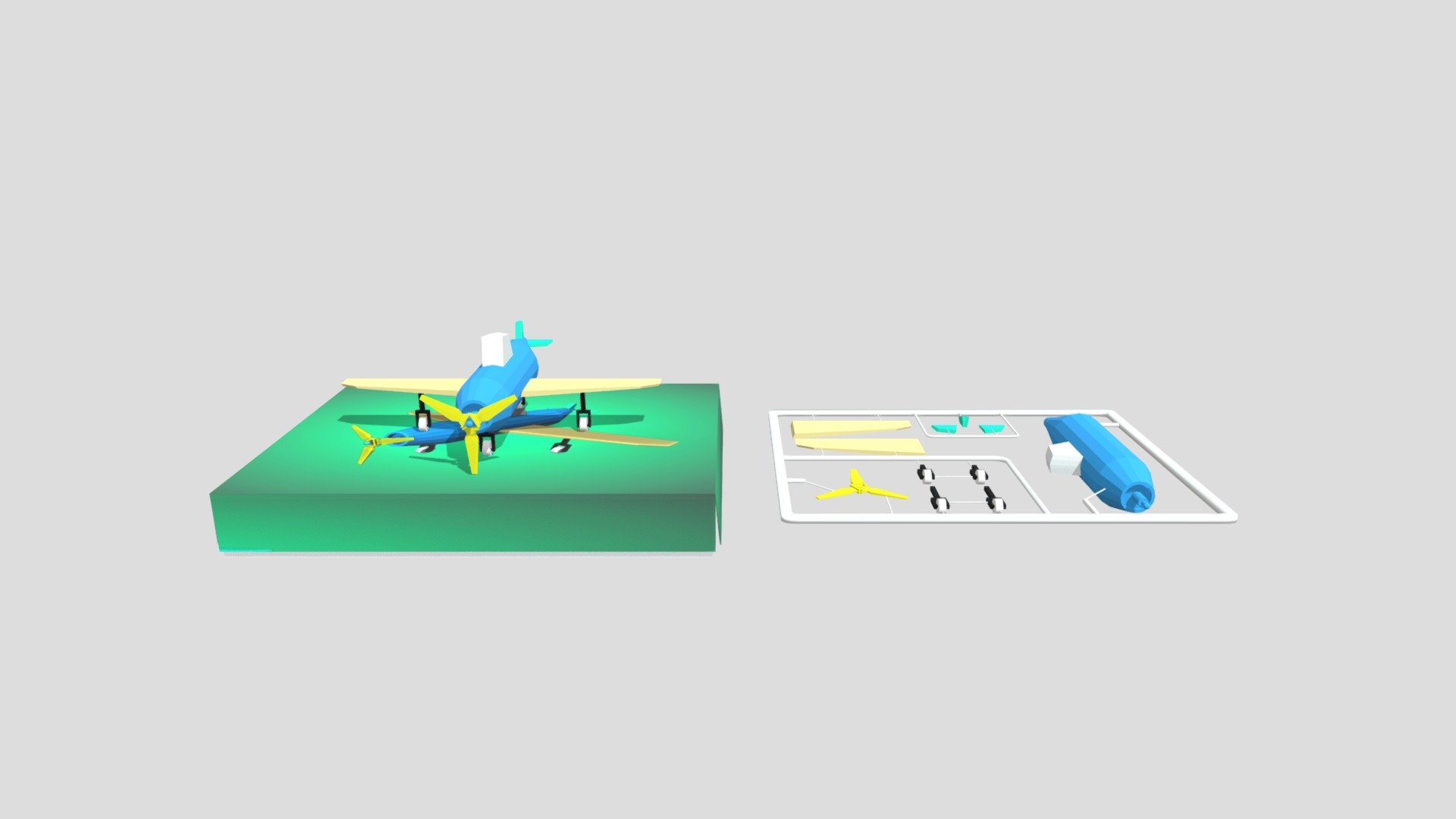 Plane - Download Free 3D model by kapohk [a0a2847] - Sketchfab