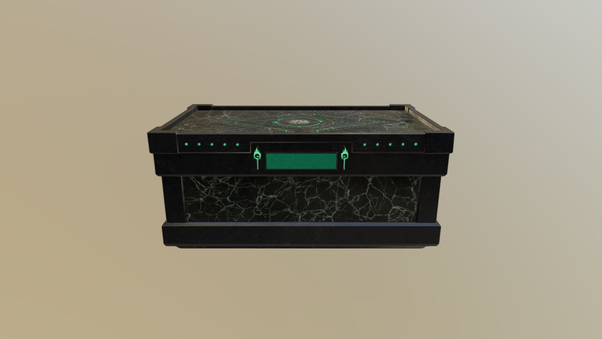Neon Wood Box - 3D model by Wanheda (@Rita.Napolitano) [a0a3b54 ...